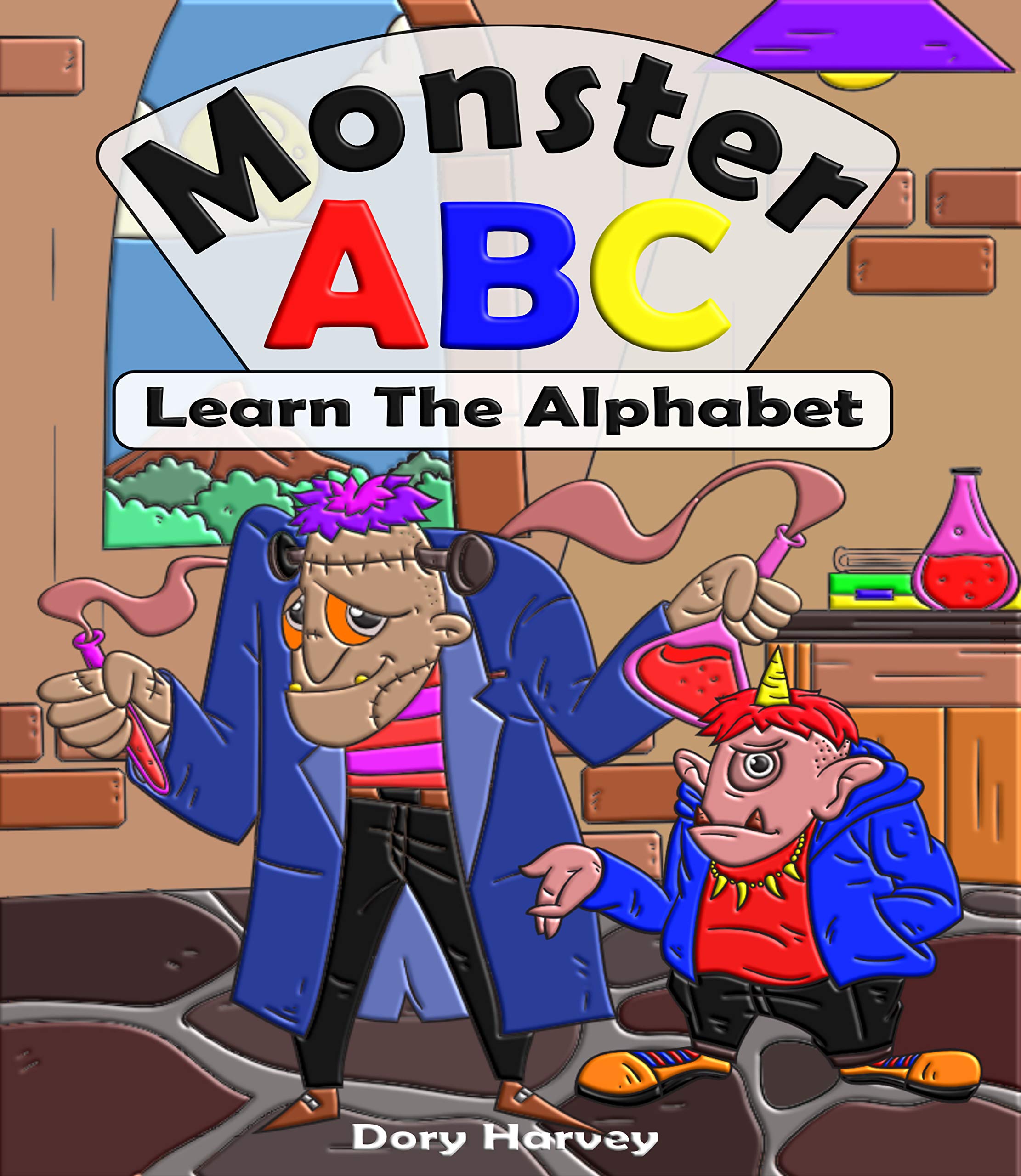 Monster ABC: Learn to read with this fun Alphabet Book for kids ages 3 ...
