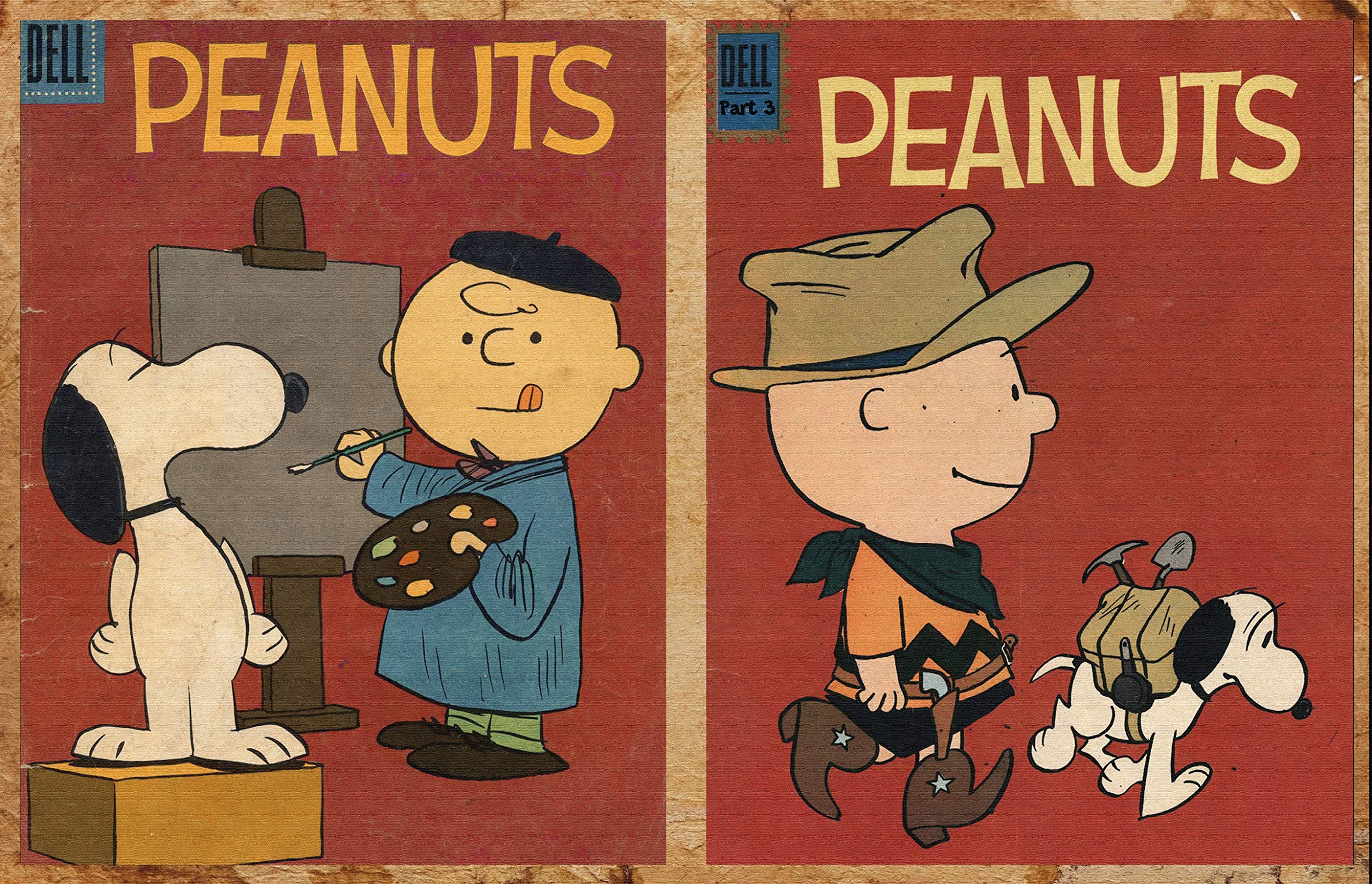 Peanuts Dell Part 3: Dell Archive Peanuts Snoopy Gifts Comics Book by ...
