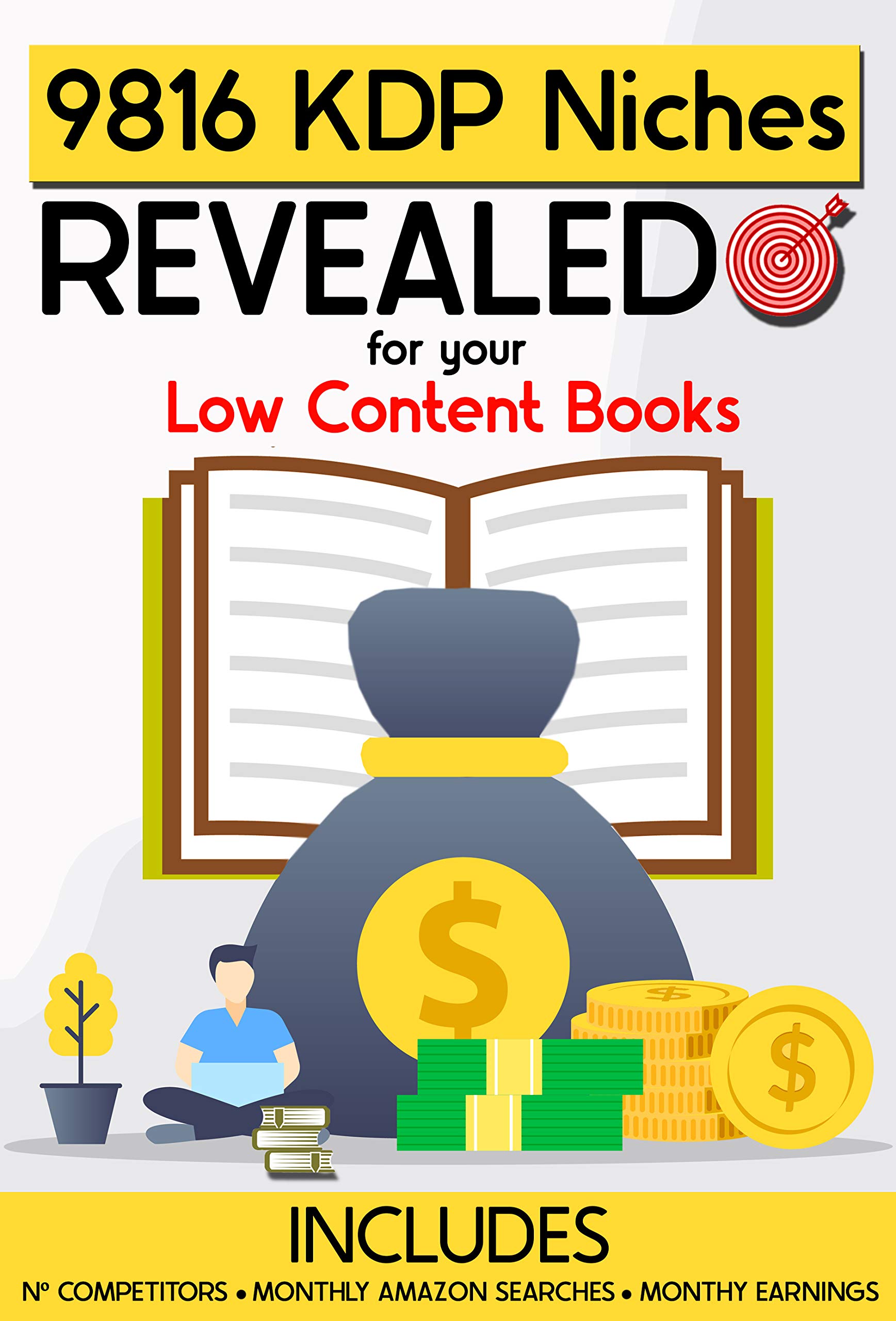 9816 KDP Niches Revealed for your Low Content Books: With Competitors ...