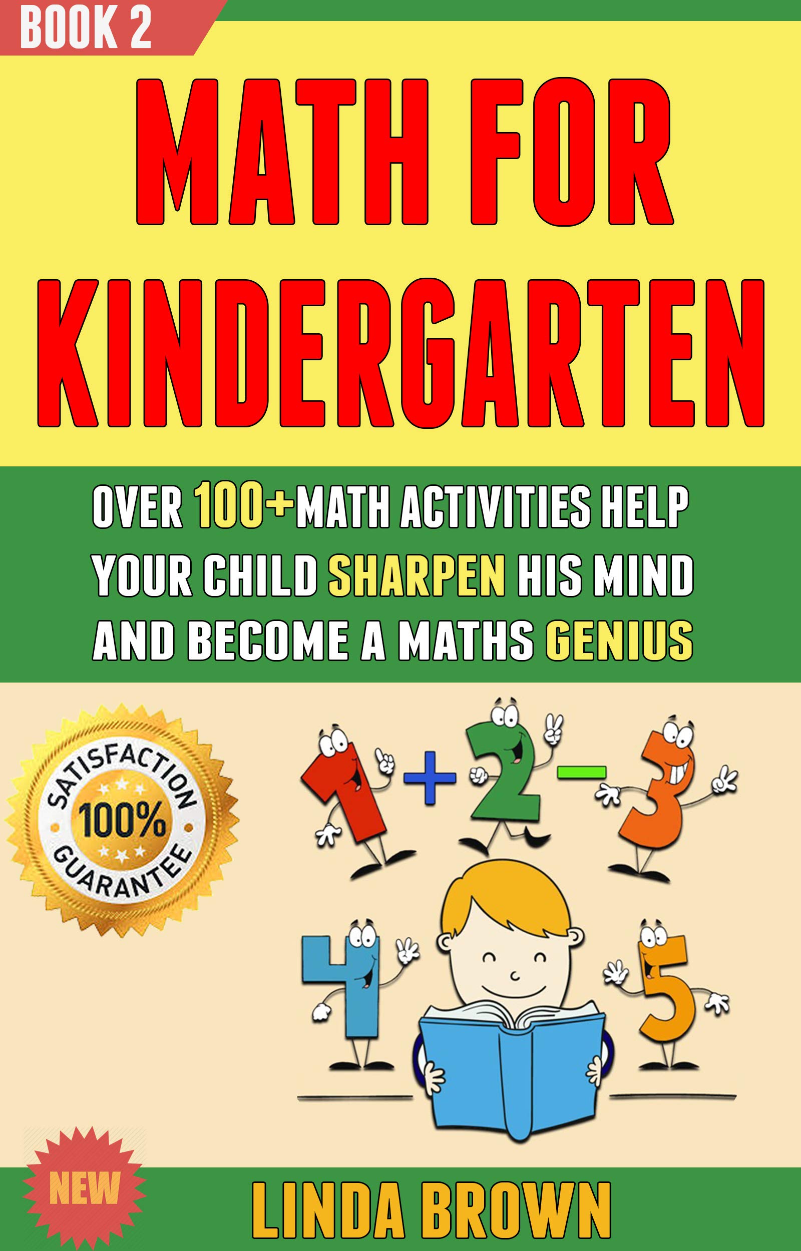 Math For Kindergarten: 0ver 100+ Math Activities Help Your Child ...