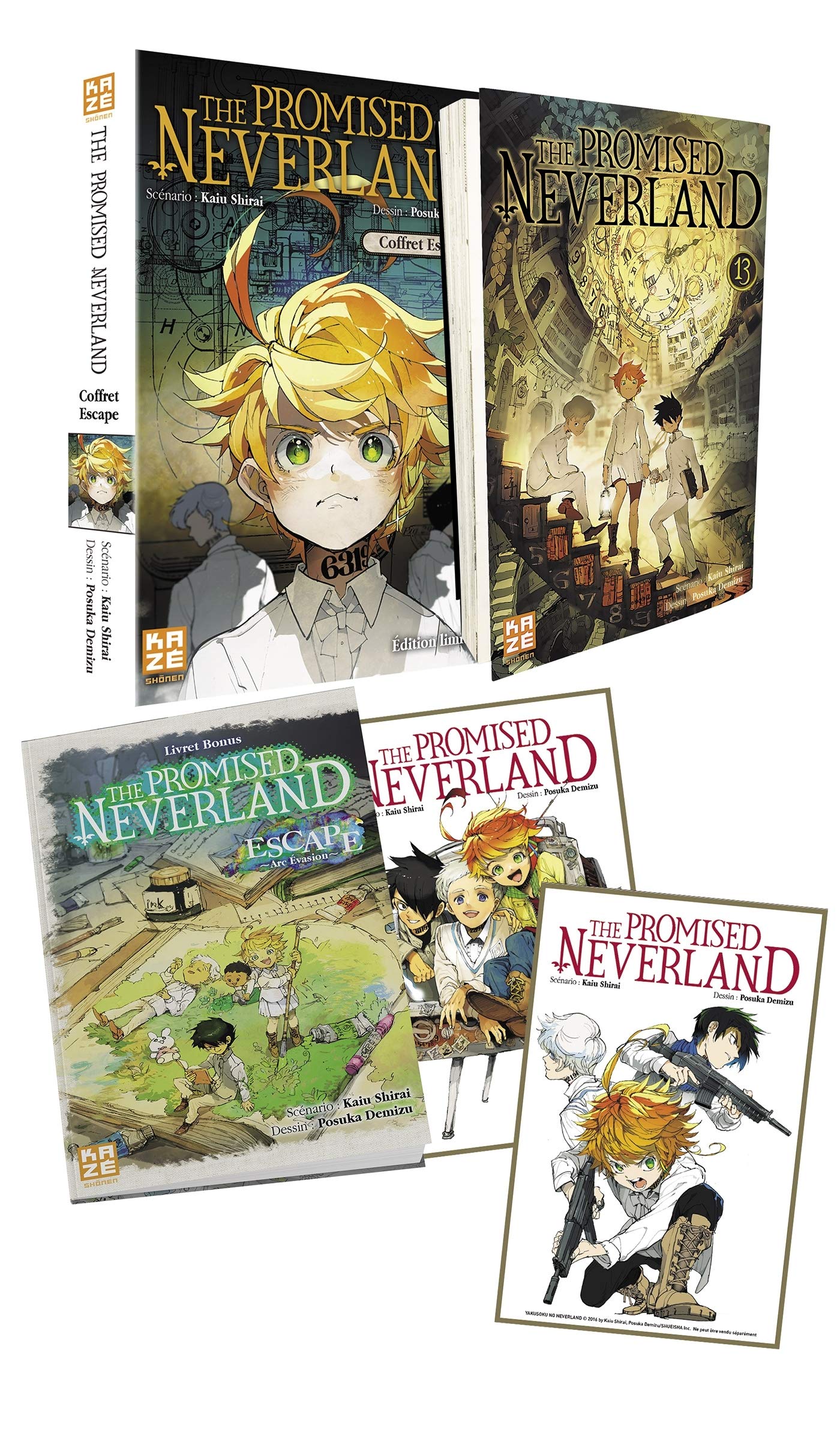 The Promised Neverland Coffret escape T13 by DEMIZU-P+SHIRAI-K | Goodreads