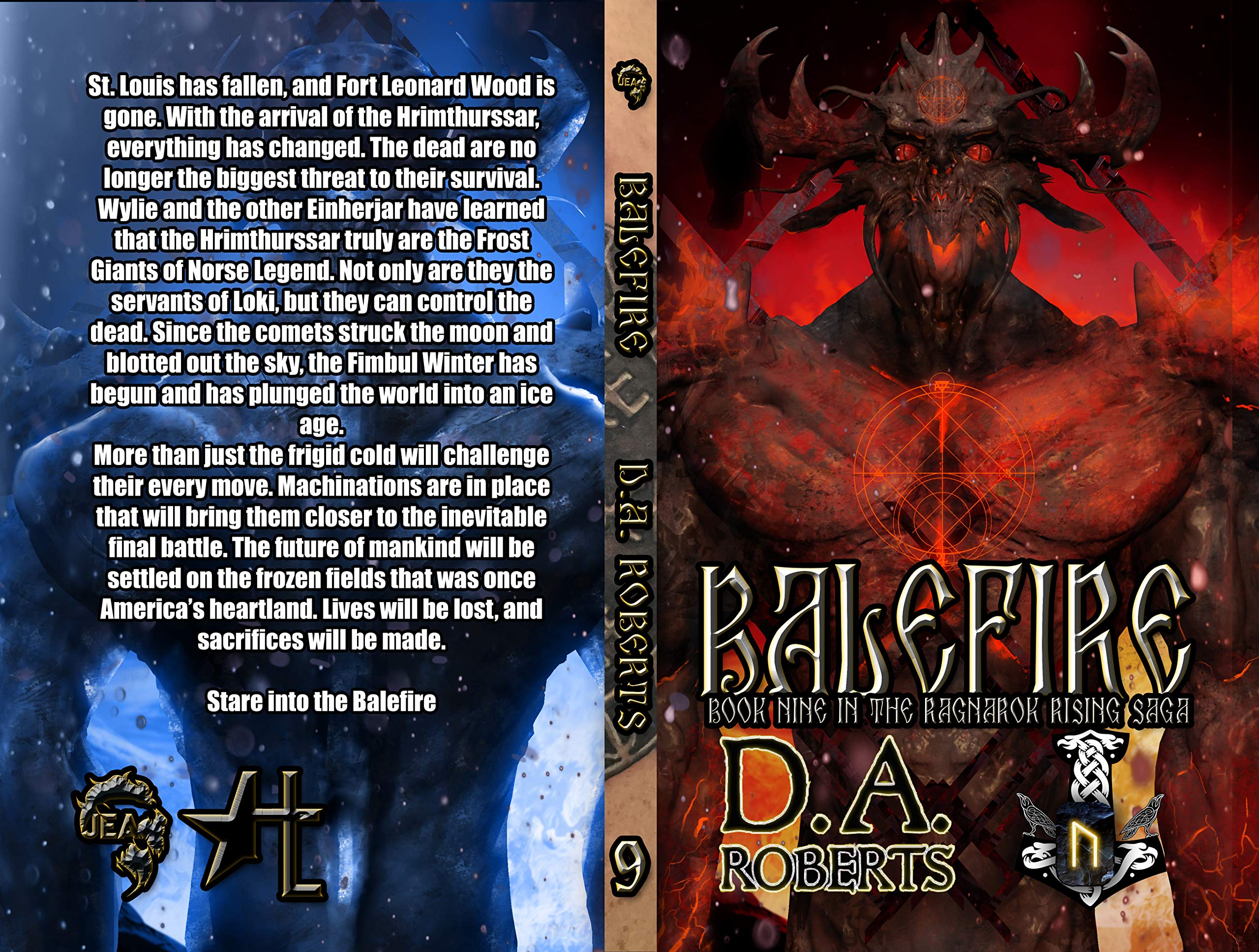 Balefire: Book Nine of the Ragnaro Rising Saga by D.A. Roberts | Goodreads