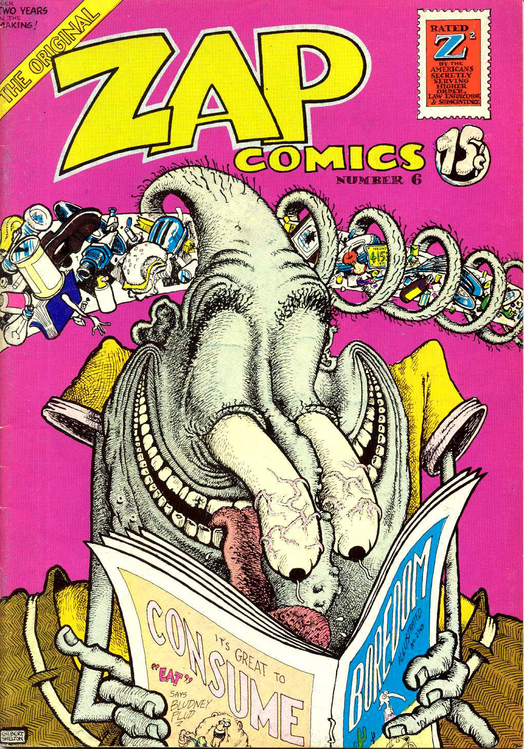 Zap Comics #6 by Zap Comics | Goodreads