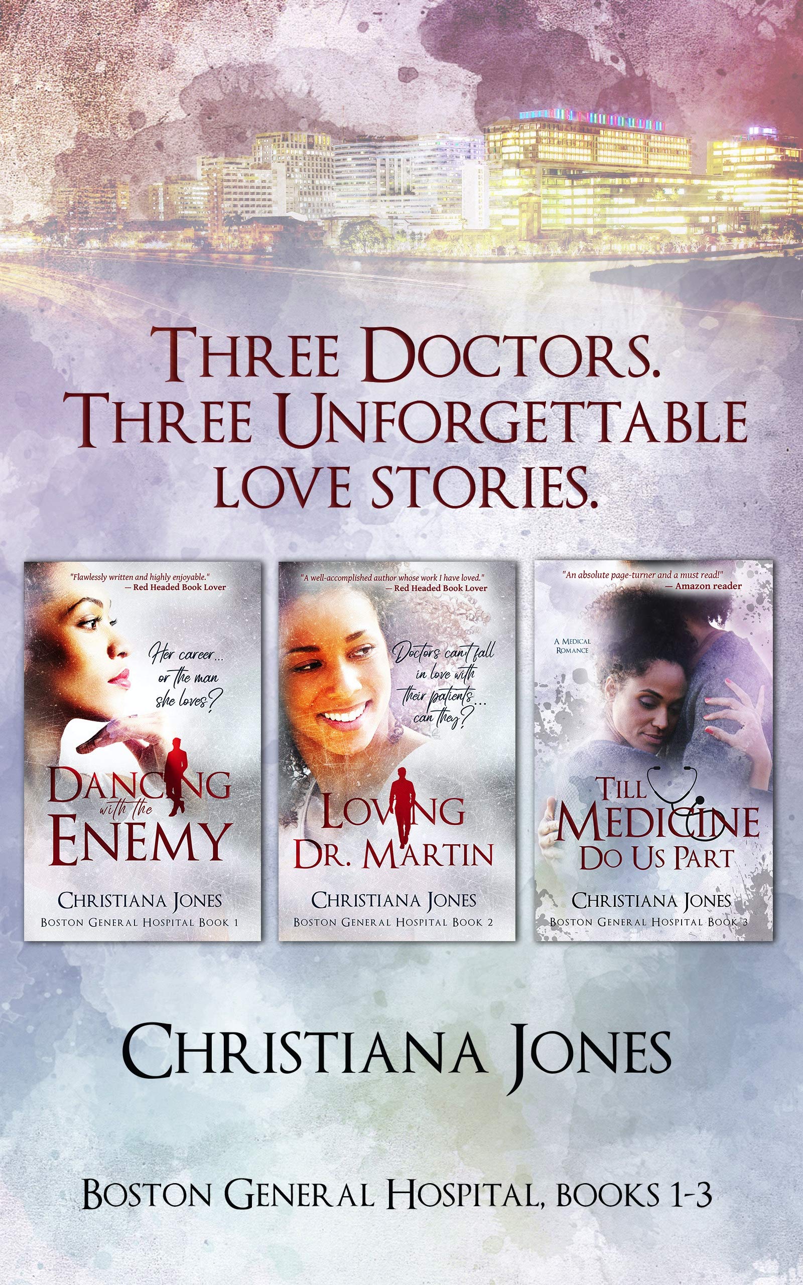 Boston General Hospital Books 1-3: Dancing with the Enemy, Loving Dr ...