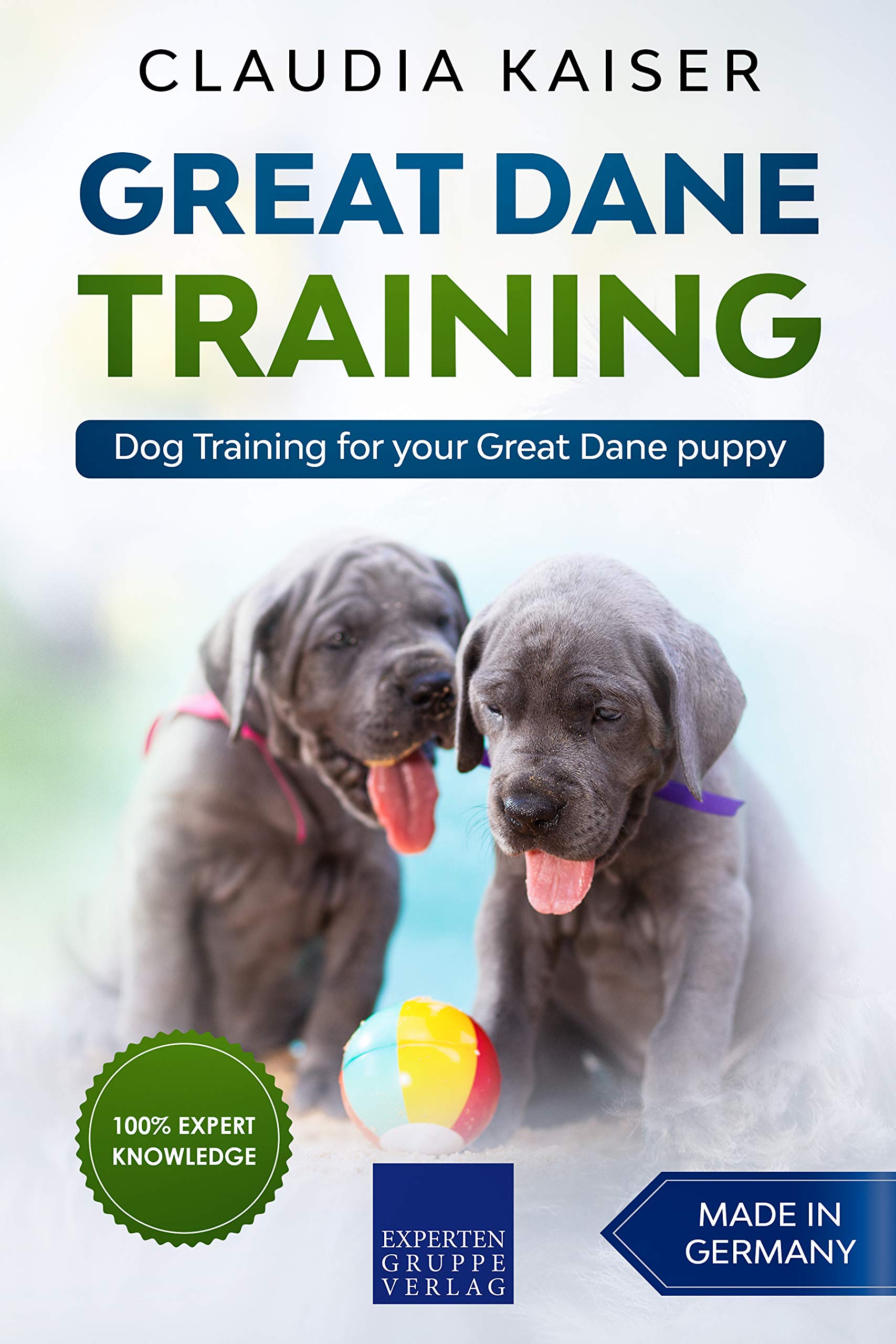 Great Dane Training: Dog Training for your Great Dane puppy by Claudia ...