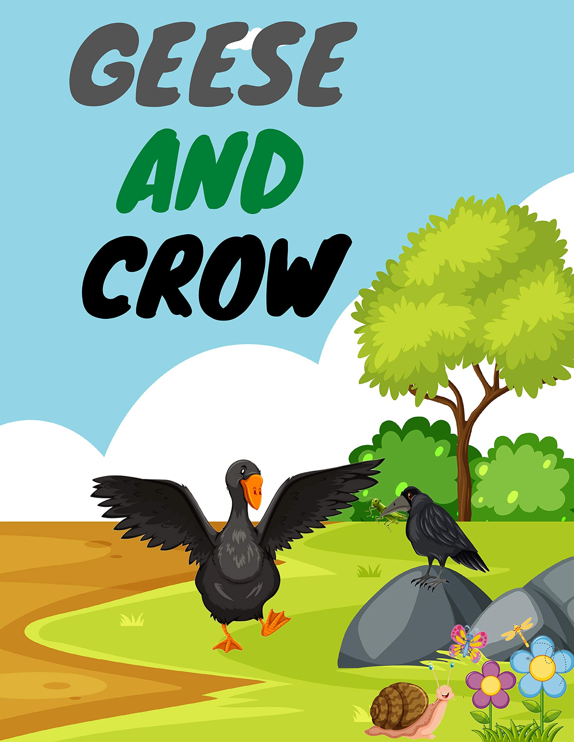 Geese and Crow: Bedtime story, Fable Of Geese and Crow, tales to help ...
