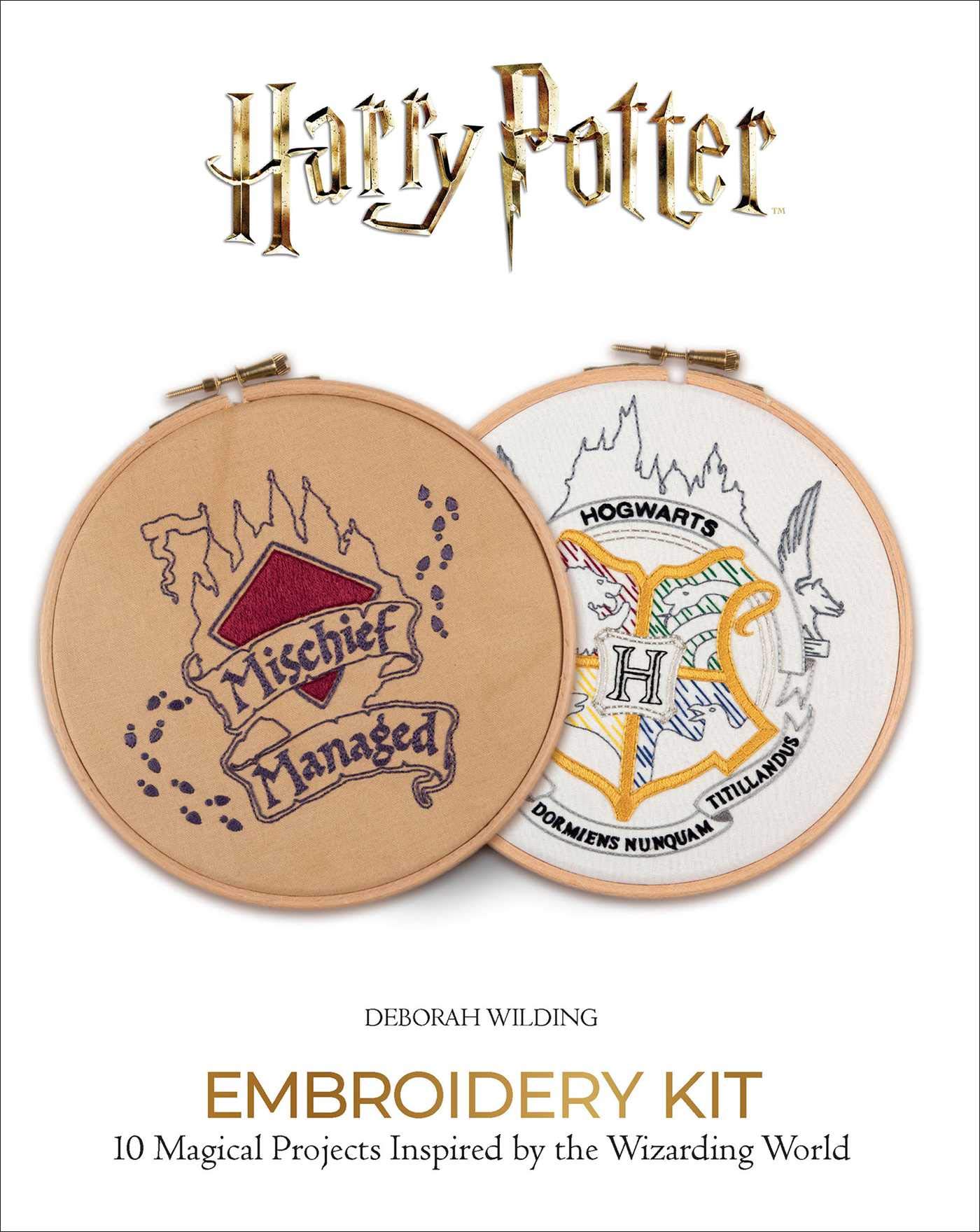 Harry Potter Embroidery Kit: 10 Magical Projects Inspired by the ...