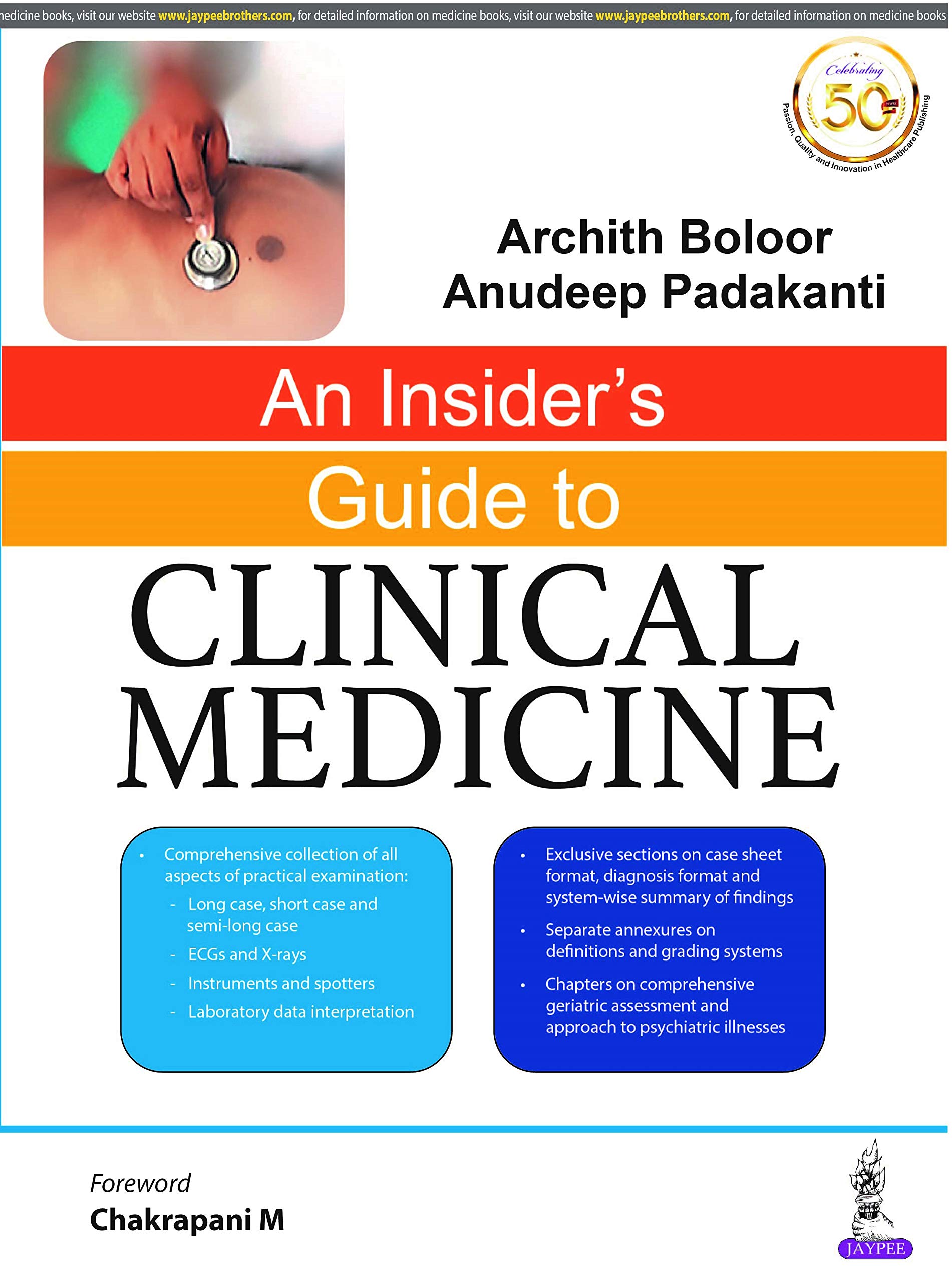 An Insider’s Guide to Clinical Medicine by Archith Boloor | Goodreads