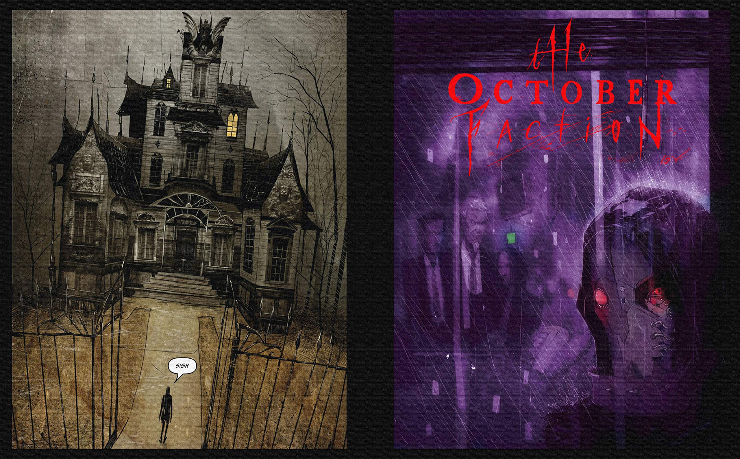 The October Faction: Graphic Novel Supernatural Comic Volume Full by ...