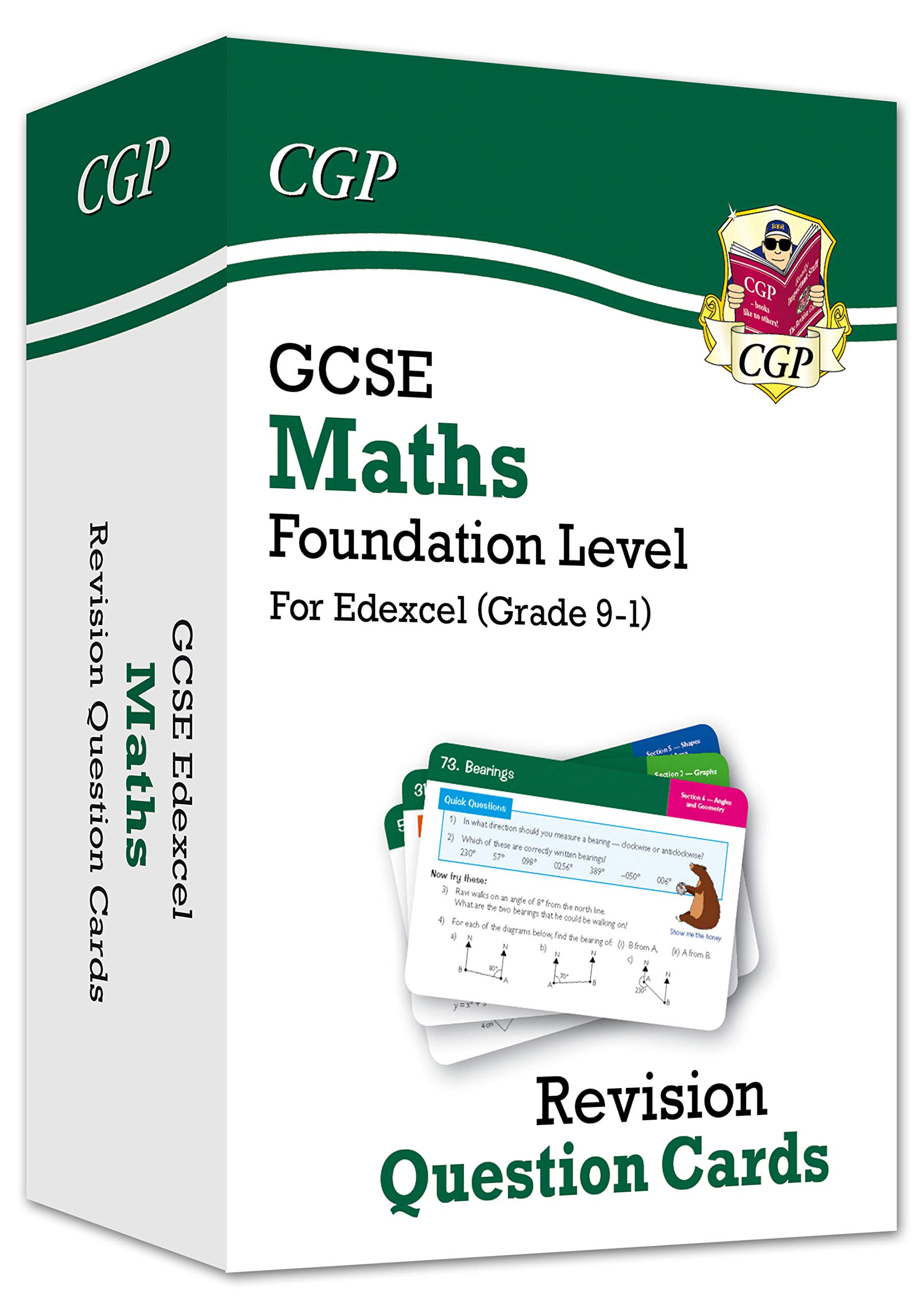 New GCSE Maths Edexcel Revision Question Cards - Foundation by CGP ...