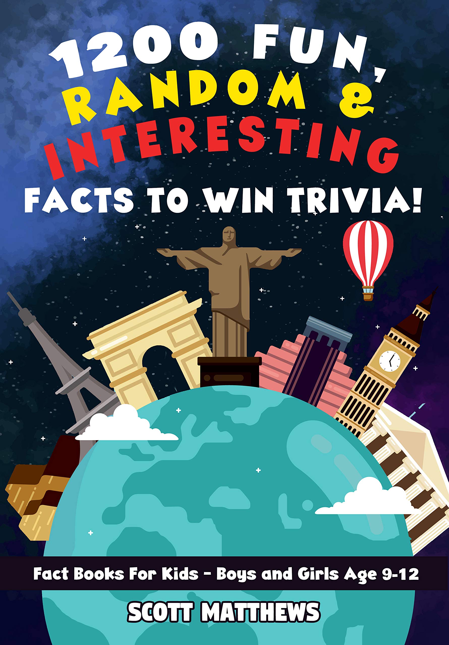 1200 Fun, Random, & Interesting Facts To Win Trivia! - Fact Books For ...