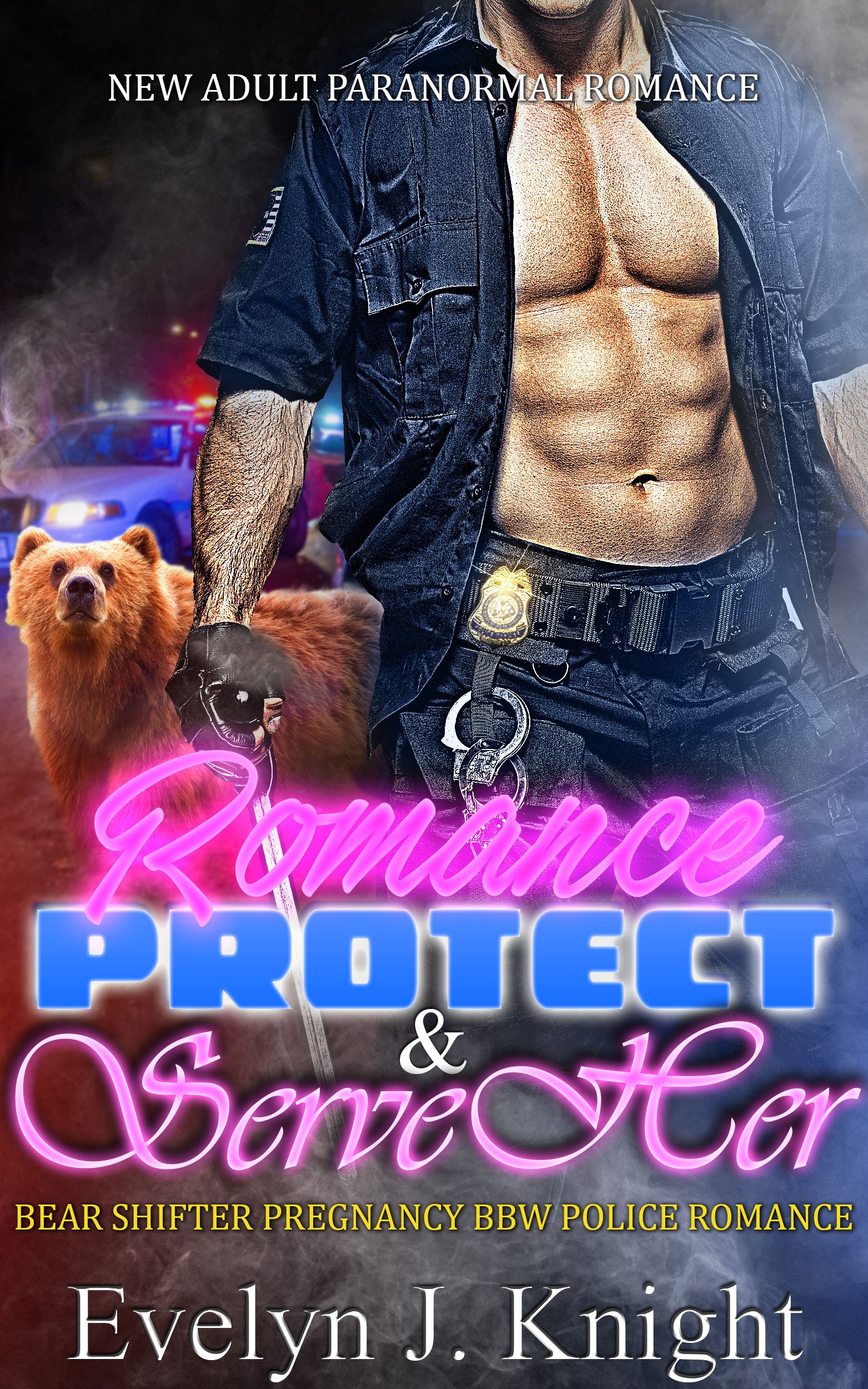 PROTECT AND SERVE HER: A Bear Shifter Cop BBW Pregnancy Romance by ...
