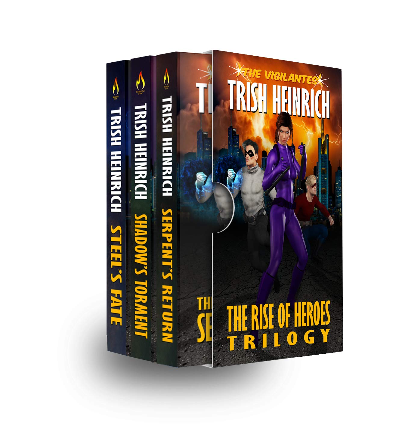 The Rise of Heroes Complete Trilogy Boxed Set: A Superhero Urban ...