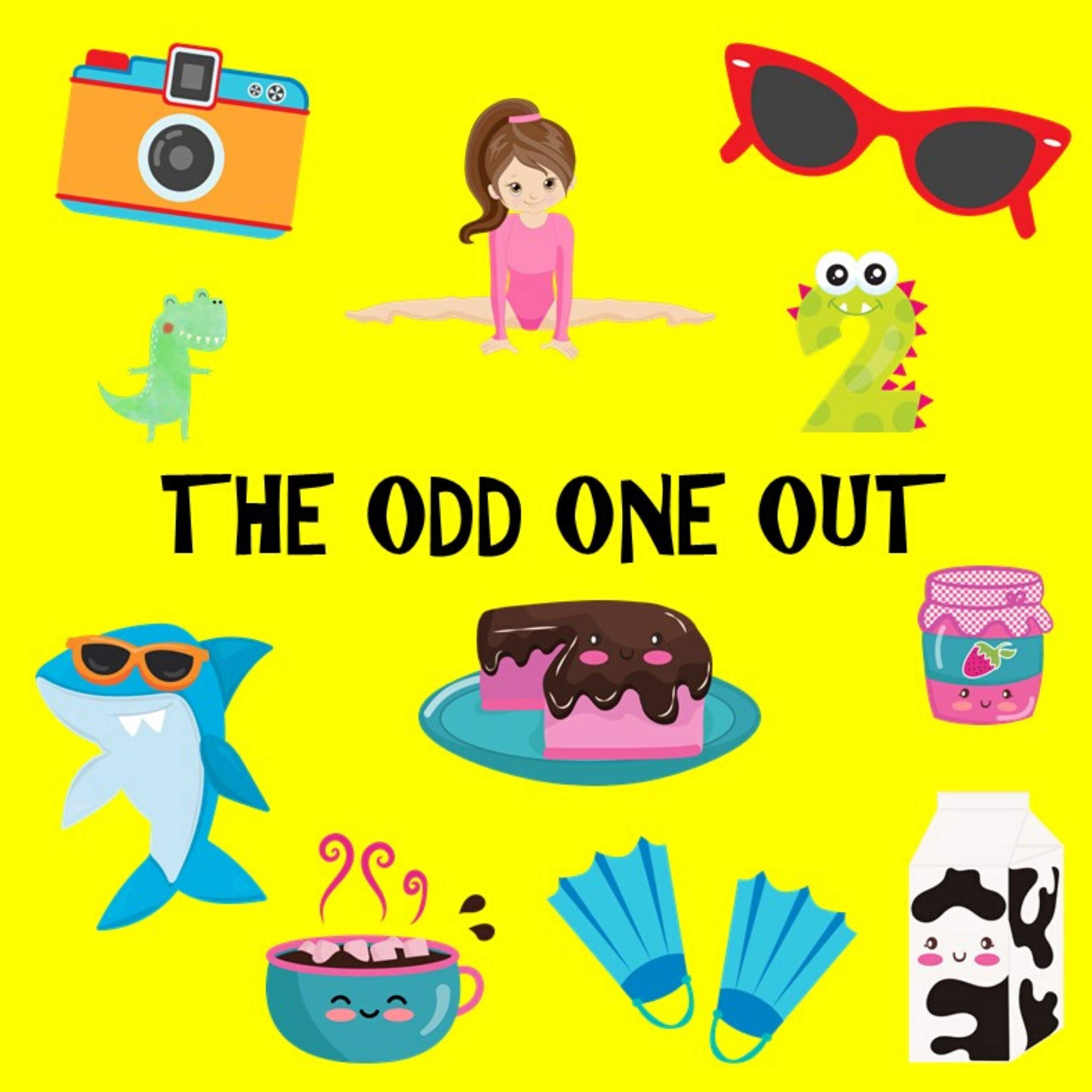 The odd one out: Fun and educational picture puzzle book for kids ages ...
