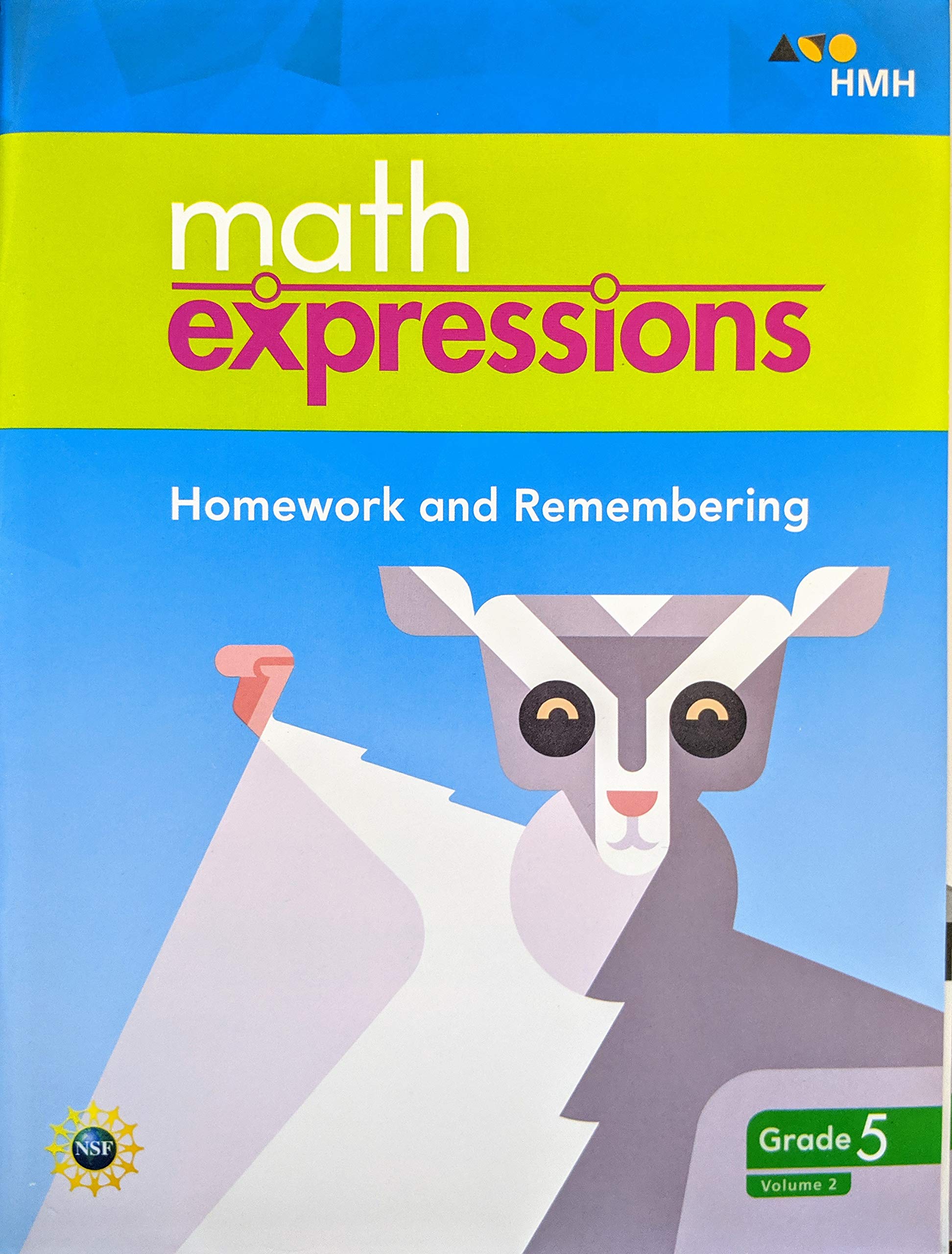 Math Expressions Homework And Remembering Grade 5 Volume 2 By Karen C