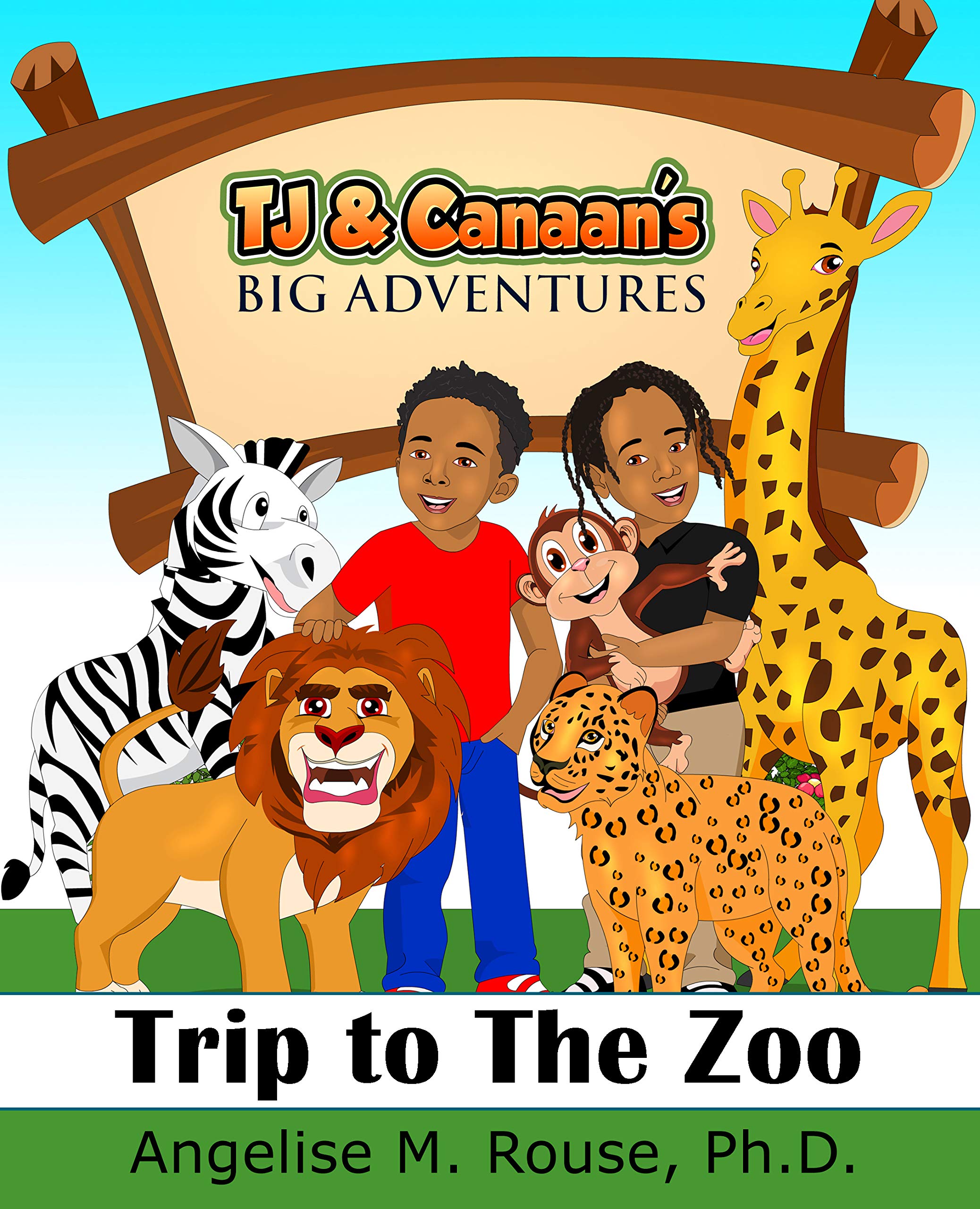 TJ and Canaan's Big Adventures: Trip to the Zoo by Angelise Rouse ...
