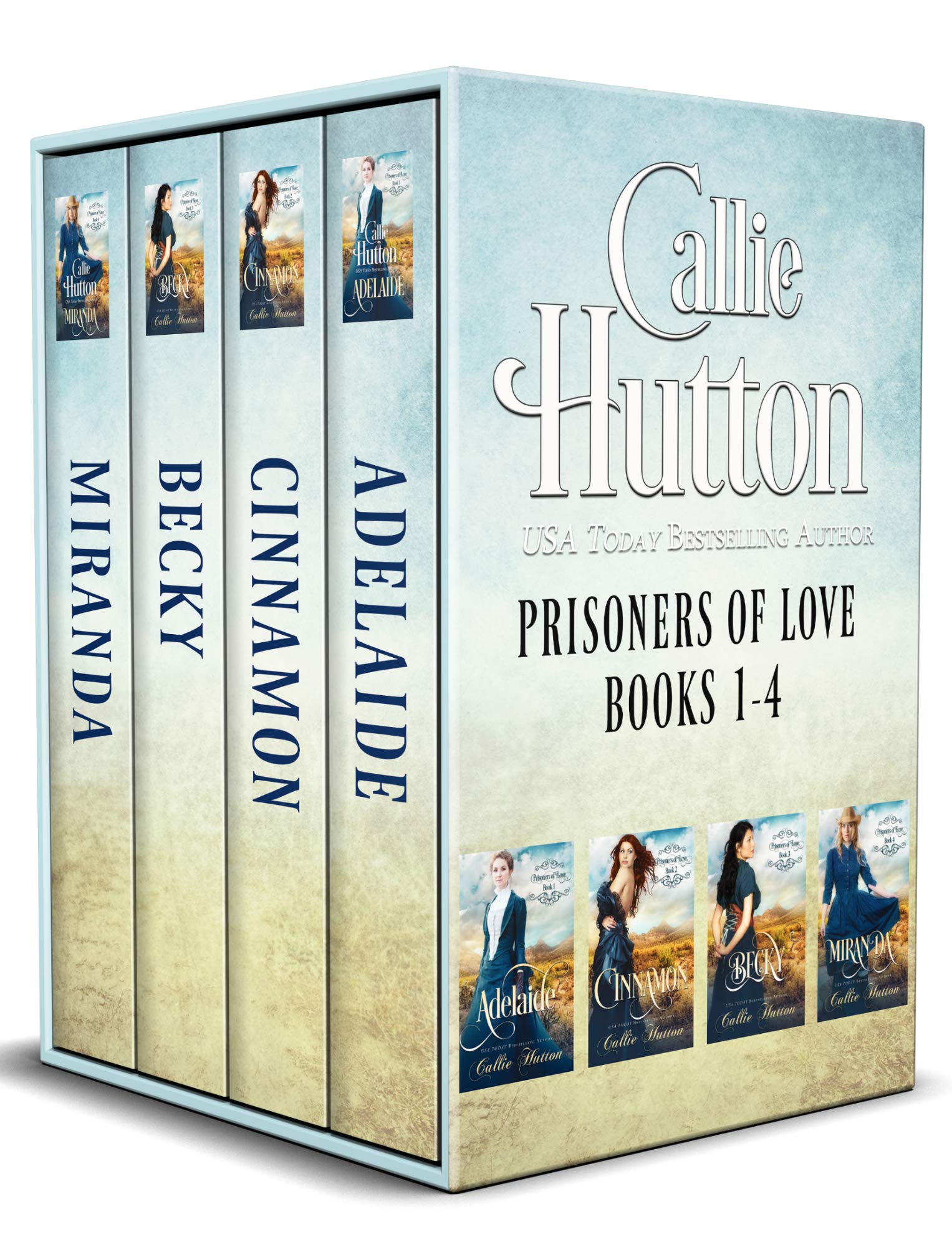 Prisoners of Love: Books 1-4 by Callie Hutton | Goodreads