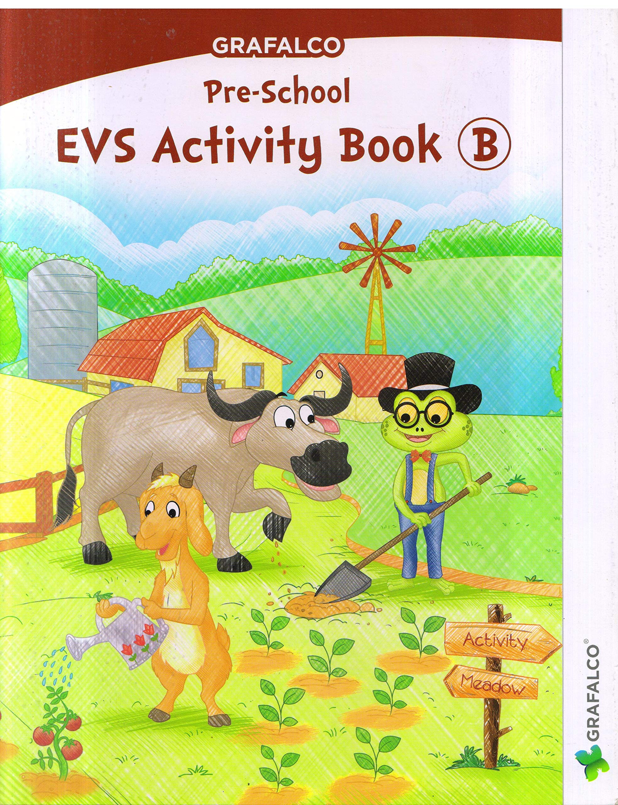 Navneet Grafalco - EVS Activity Book - B Sr. Kg. | English | Pre School ...