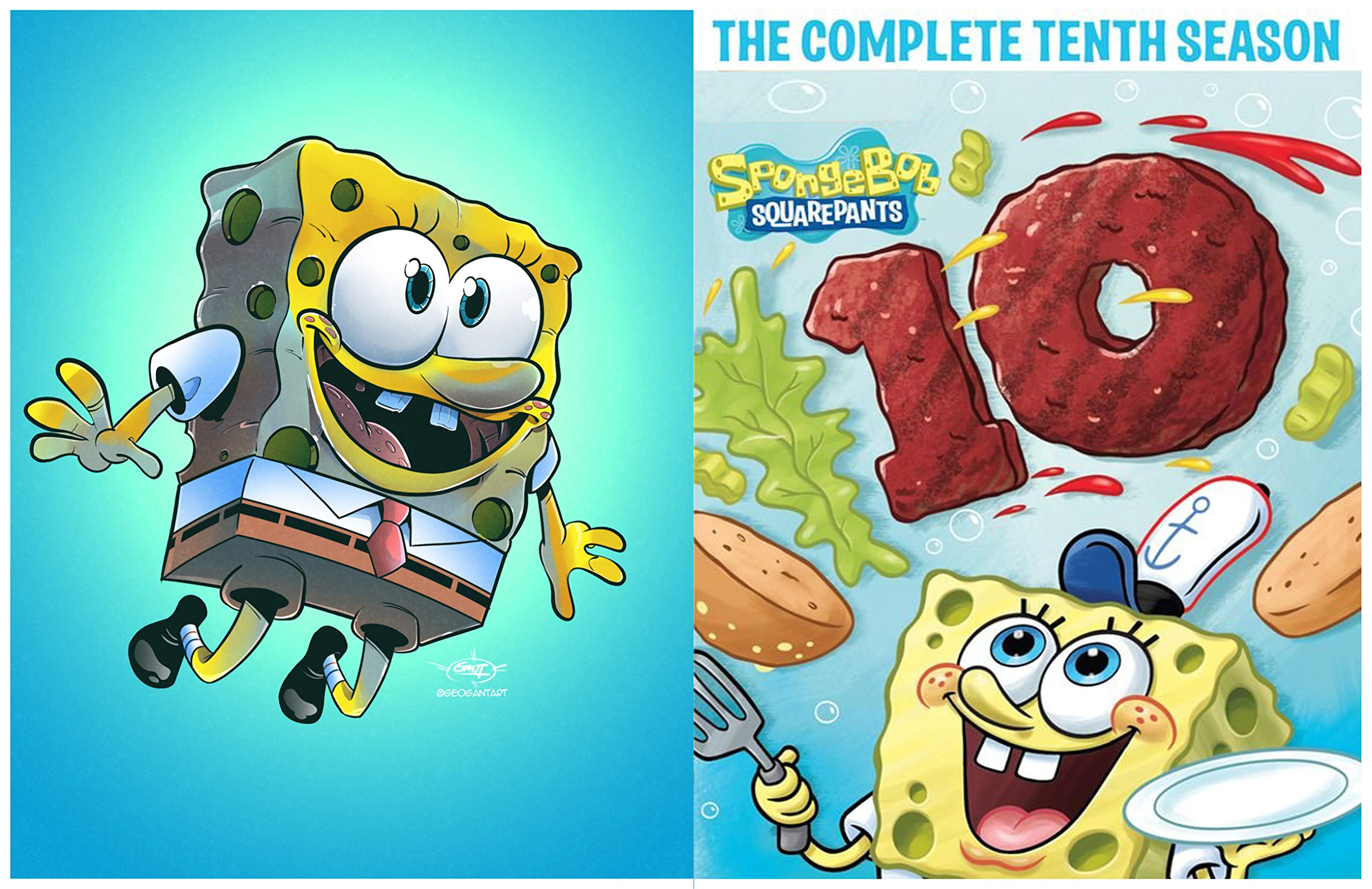 Spongebob Squarepants Full, Season 10: The complete tenth season by J ...