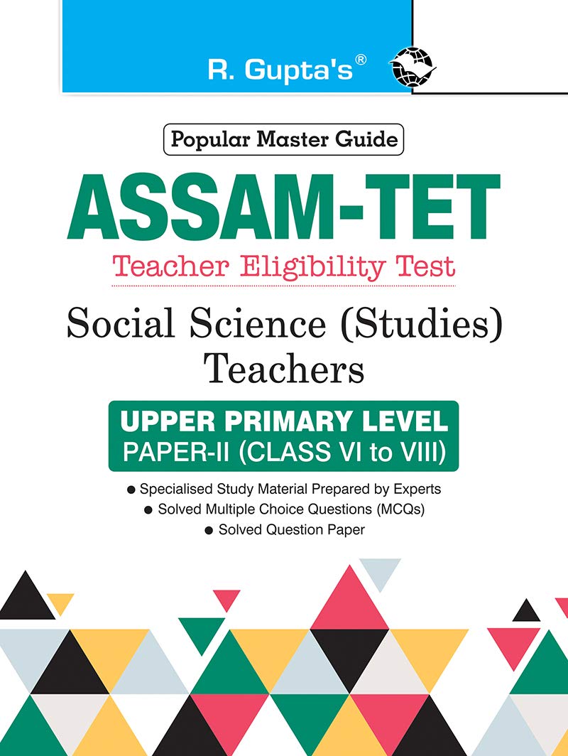 Assam TET: Social Science (Studies) Teachers Upper Primary Level Paper ...