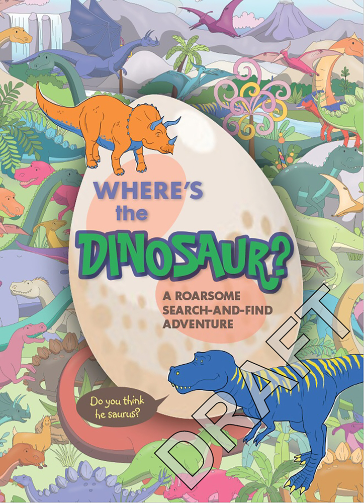 Where's the Dinosaur?: A roarsome search-and-find adventure by Gergely ...