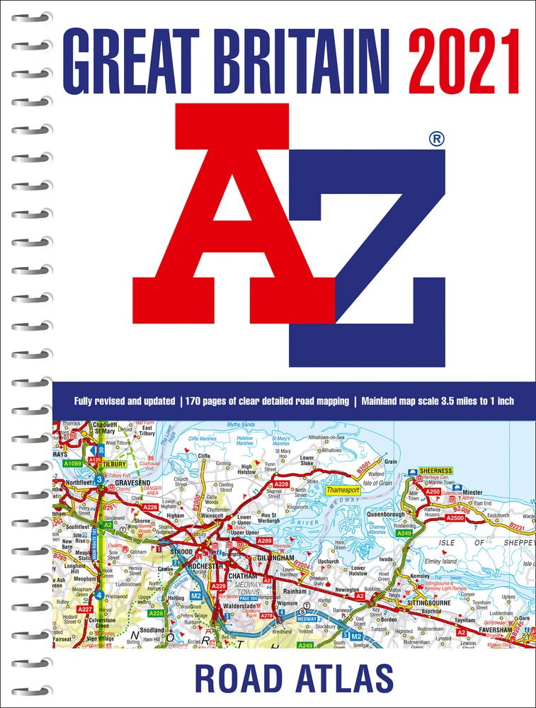2021 Great Britain A-Z Road Atlas by Geographers A-Z Map Co | Goodreads