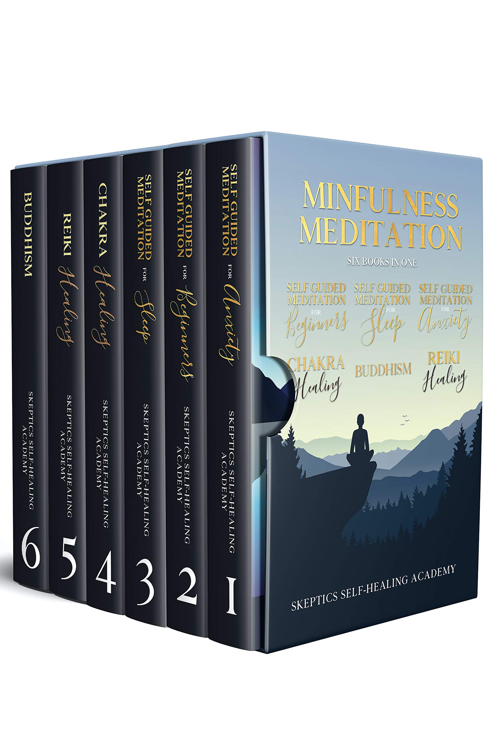 Mindfulness Meditation: 6 Books in 1: Reiki Healing. Chakra Healing ...