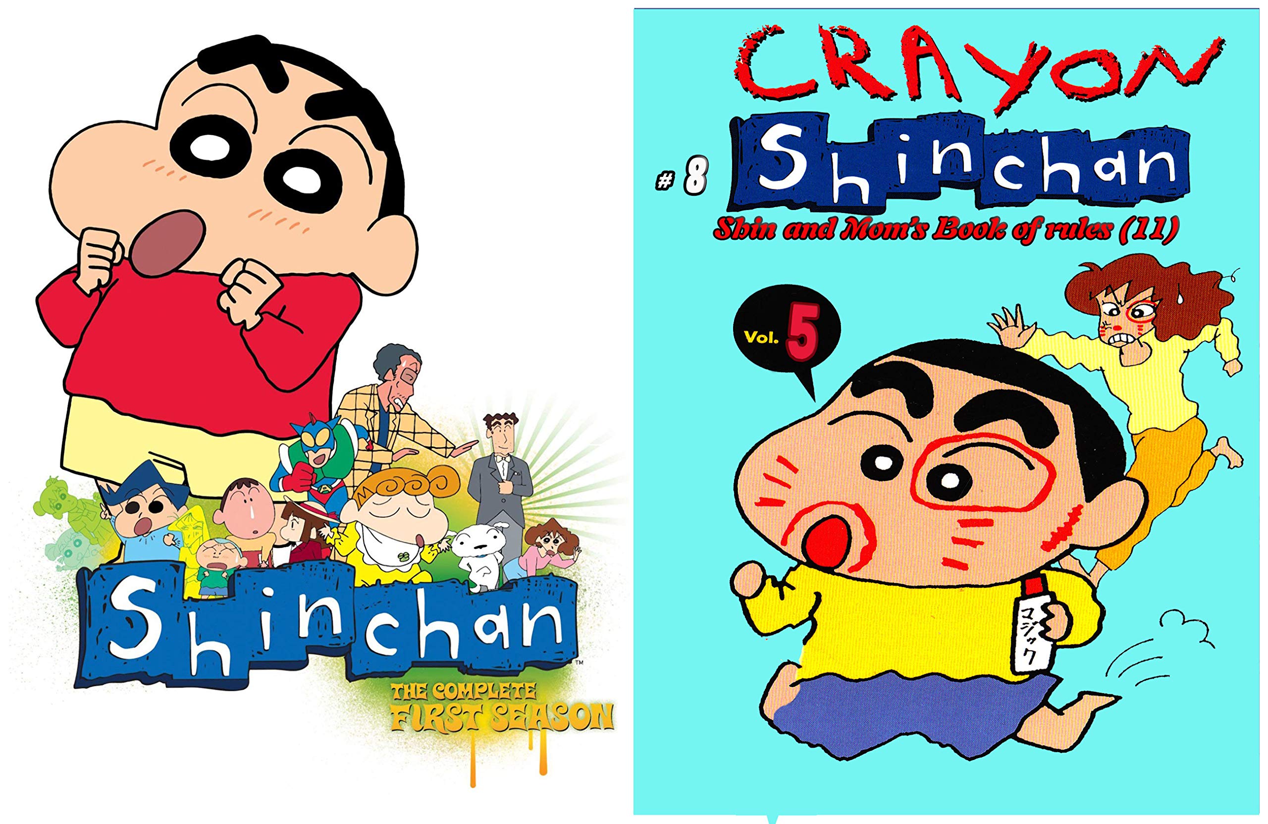Crayon Shin Chan Full Series: Vol5-Chapter8: Shin and Mom's Book of ...