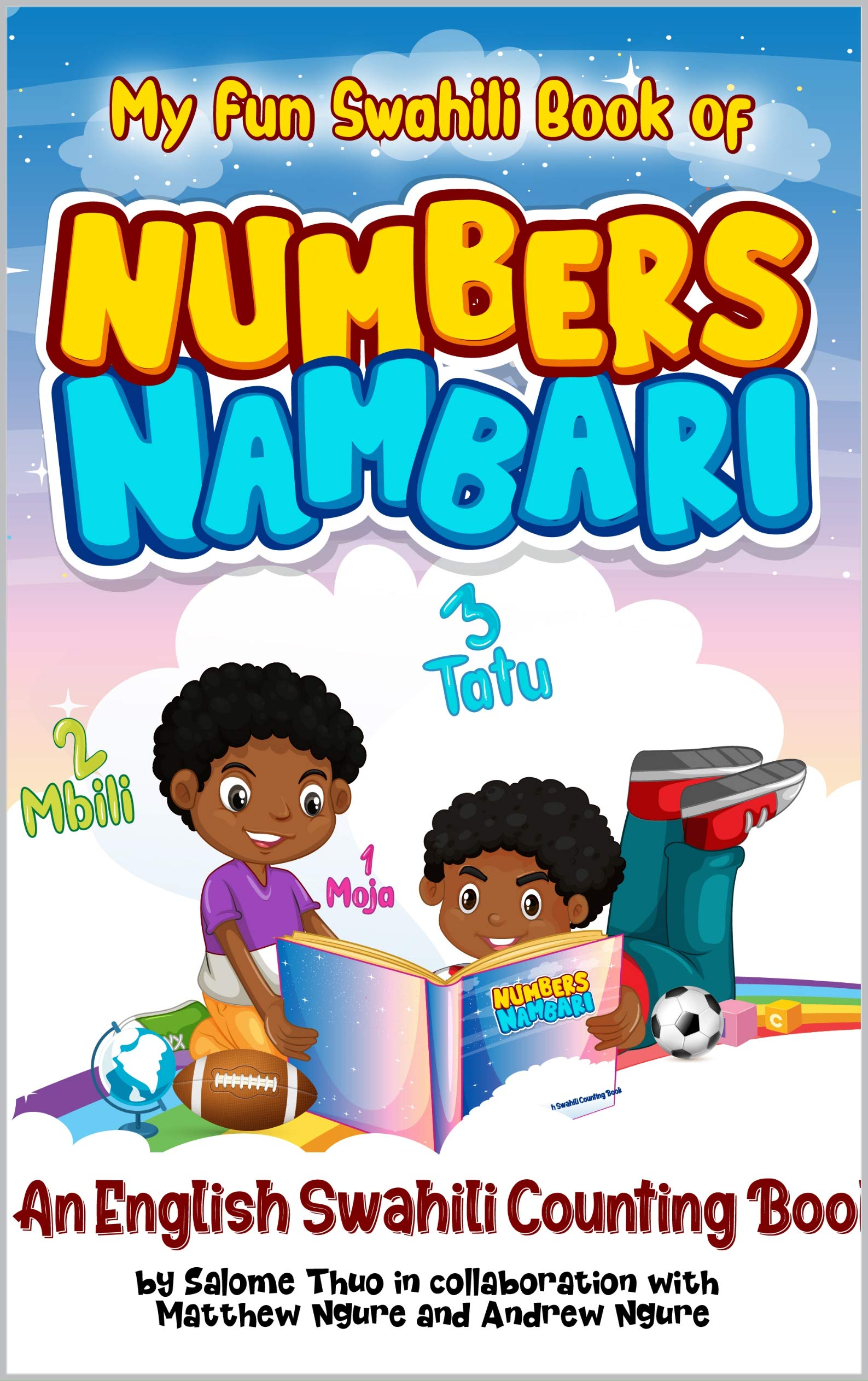 My Fun Swahili Book of Numbers Nambari: An English Swahili Counting ...