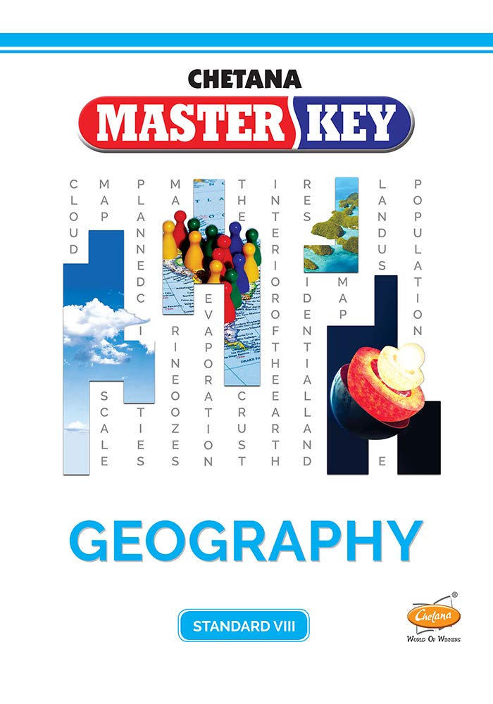 Std. 8 Master Key Geography (Mah. SSC Board) by Chetana Publications ...