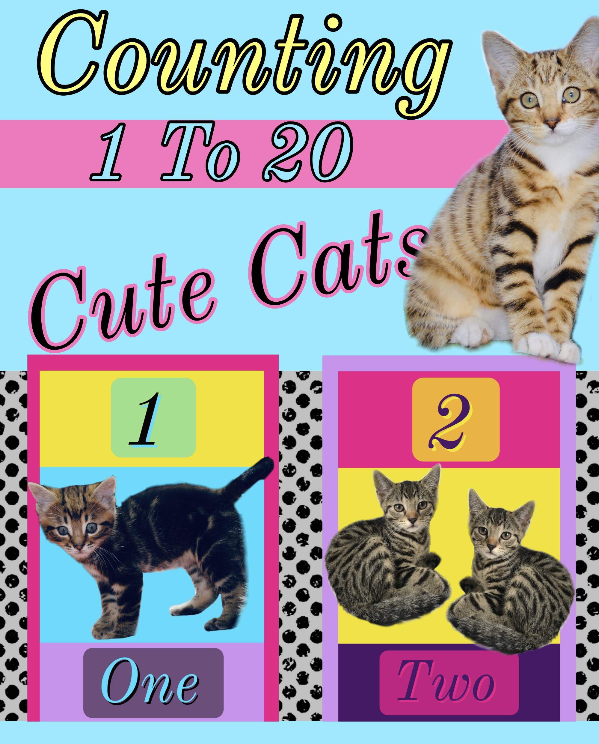 Counting 1 To 20 - Cute Cats: My first Numbers - Counting Books For ...