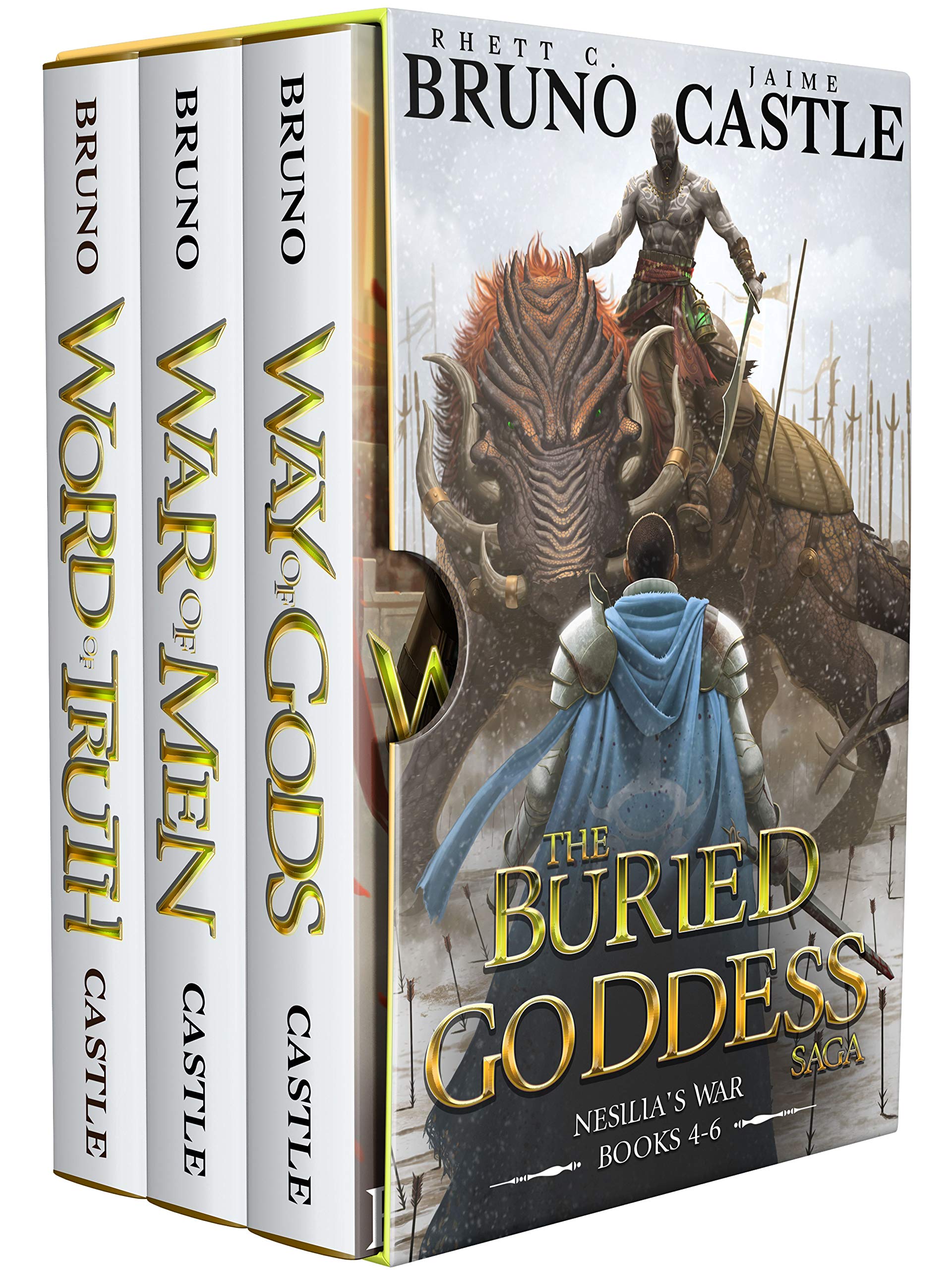 The Buried Goddess Saga - Nesilia's War: Books 4-6 by Rhett C. Bruno ...