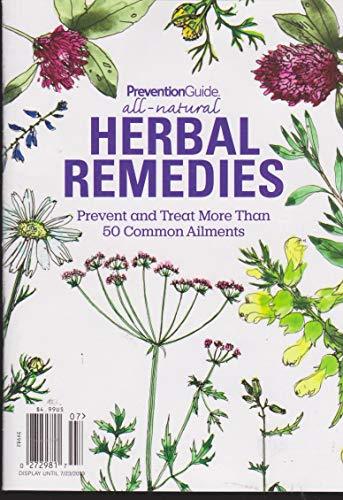 Prevention Guide: All Natural Herbal Remedies by Prevention Magazine ...