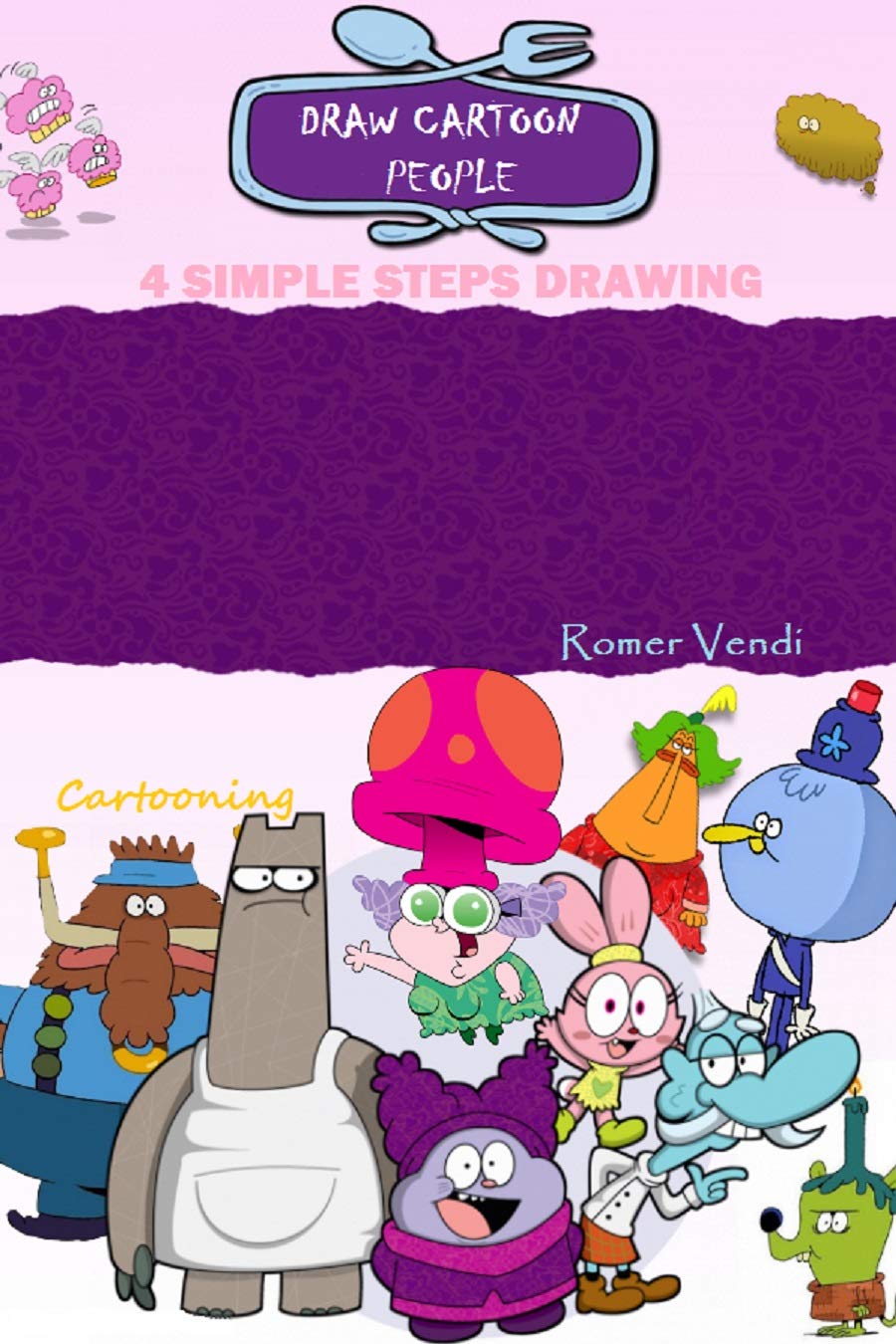 Draw Cartoon People In 4 Simple Steps Then Write A Story By Romer