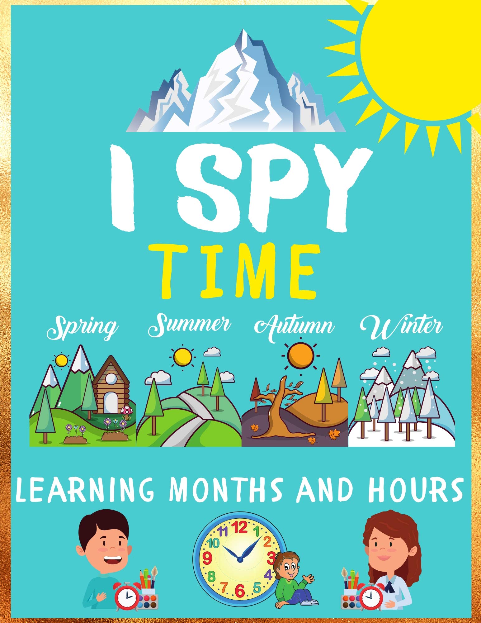 I Spy - Time: Educational book containing exercises with learning ...