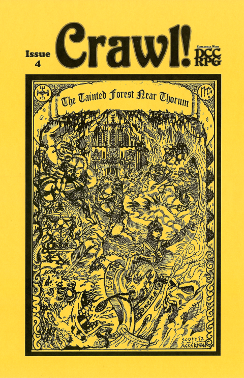 Crawl! fanzine no. 4 by Yves Larochelle | Goodreads