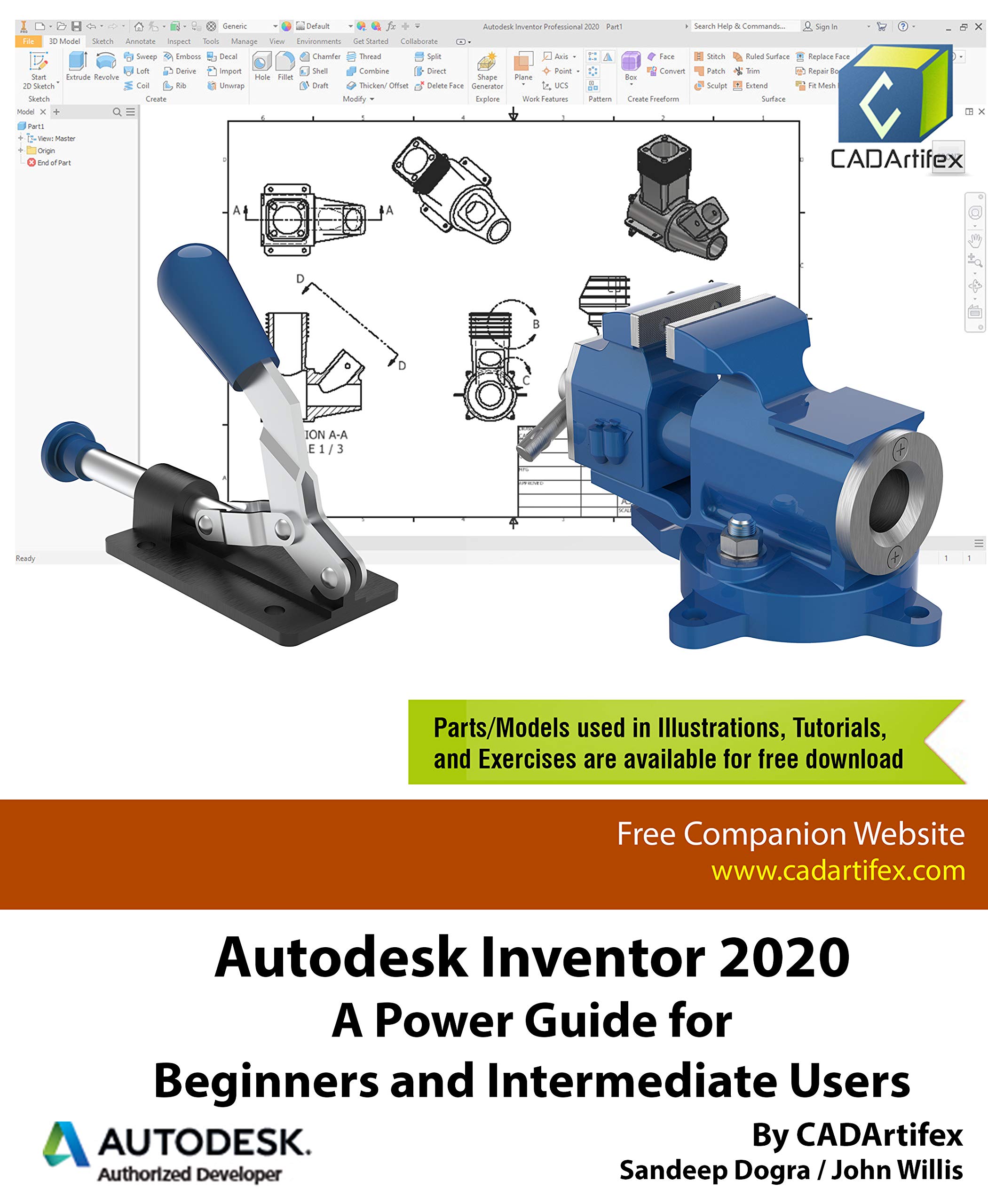Autodesk Inventor 2020: A Power Guide for Beginners and Intermediate ...