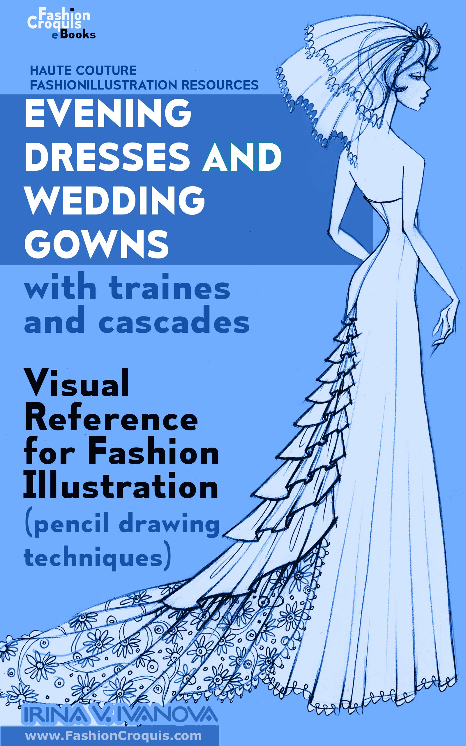 Evening dresses and wedding gowns. Trains and cascades: Visual ...