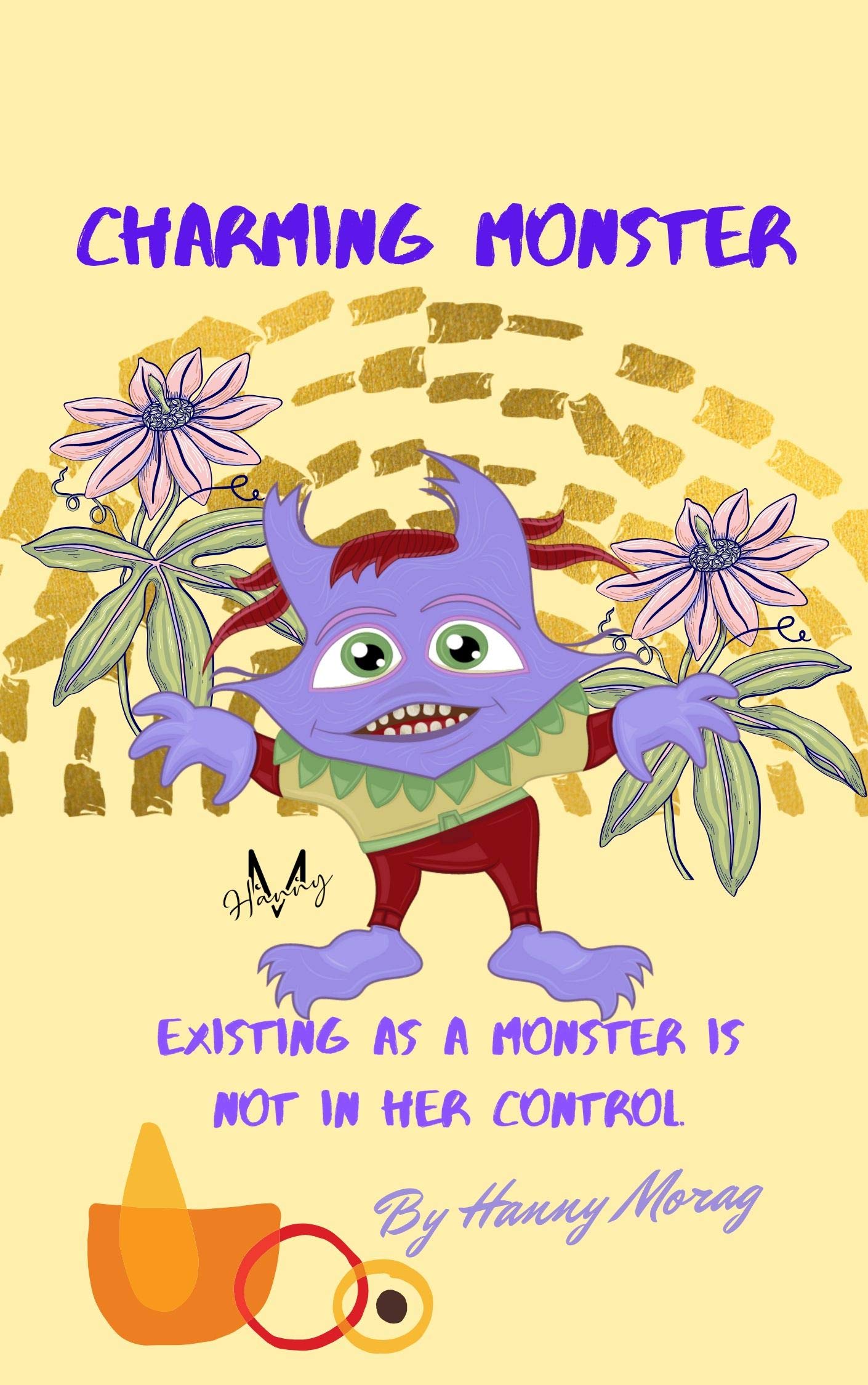 Charming Monster: Cute monster book, Educational children personal ...