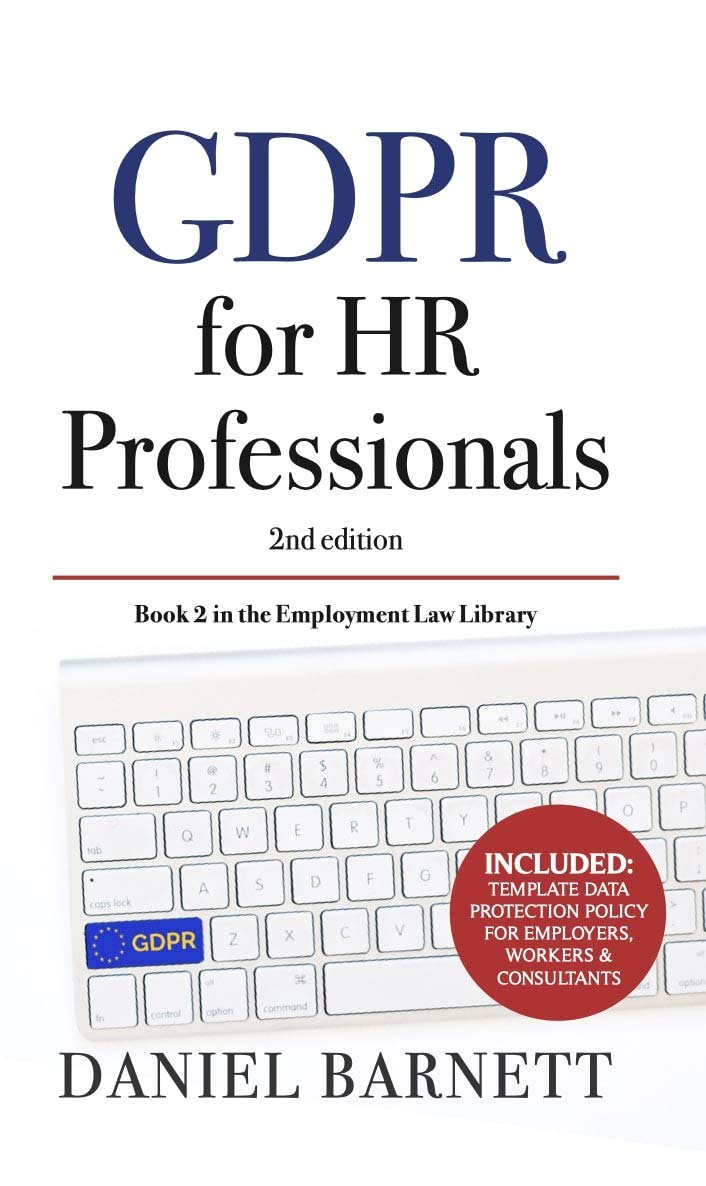 GDPR for HR Professionals by Daniel Barnett | Goodreads