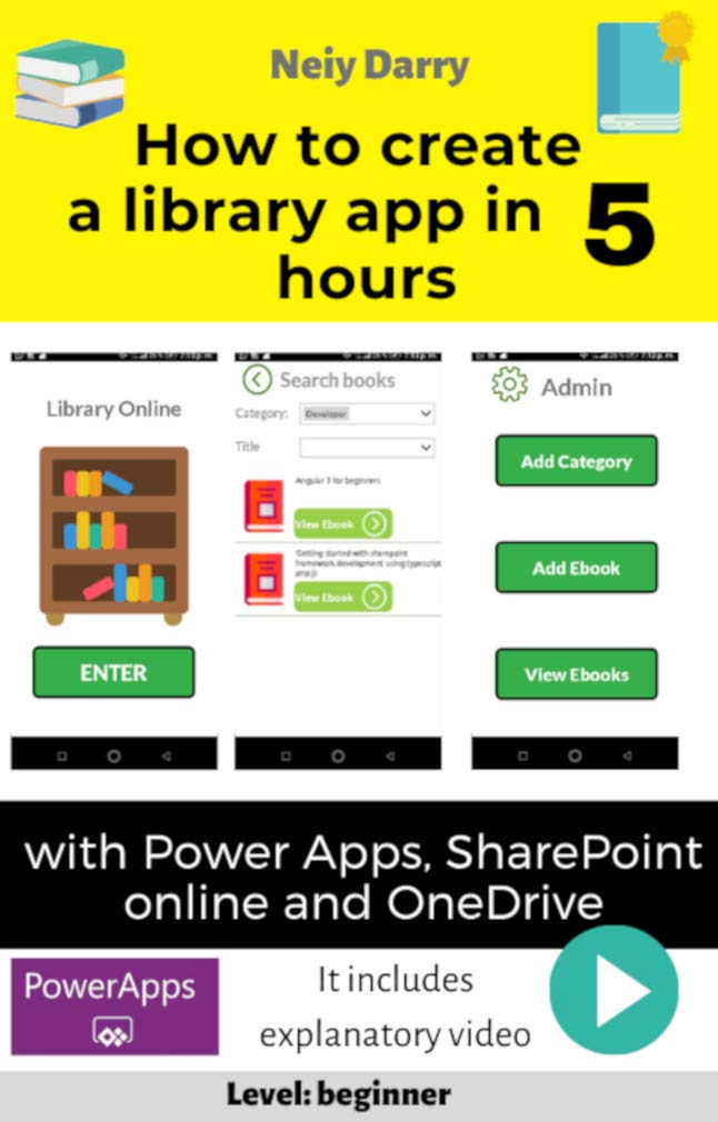 How to create a library app in 5 hours with Power Apps, SharePoint ...