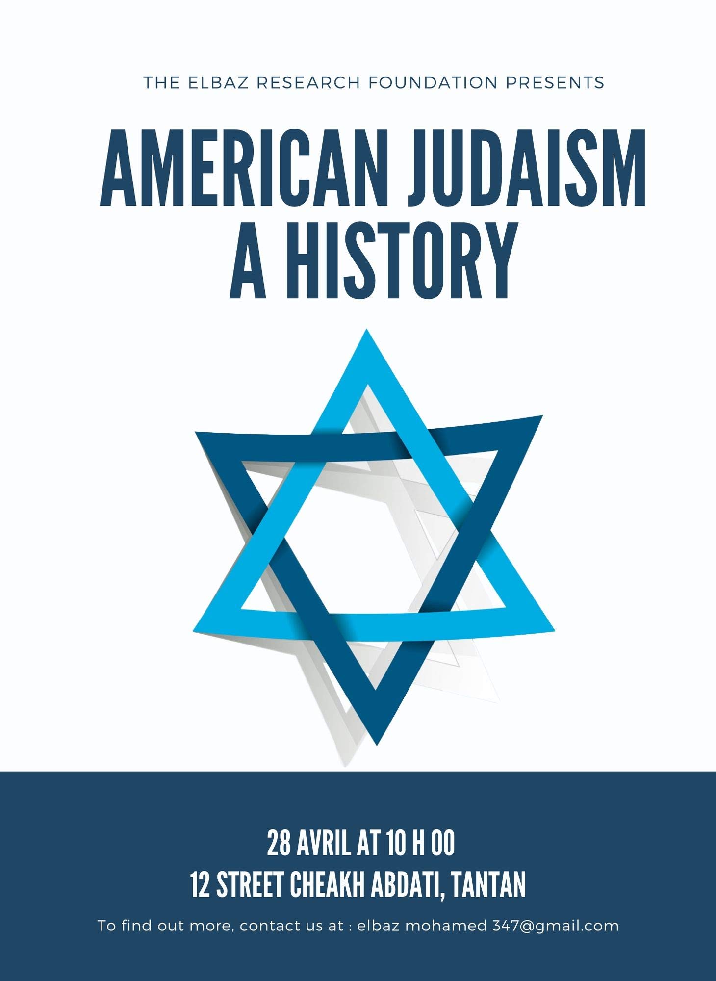 American Judaism: A History by Mohamed Elbaz | Goodreads