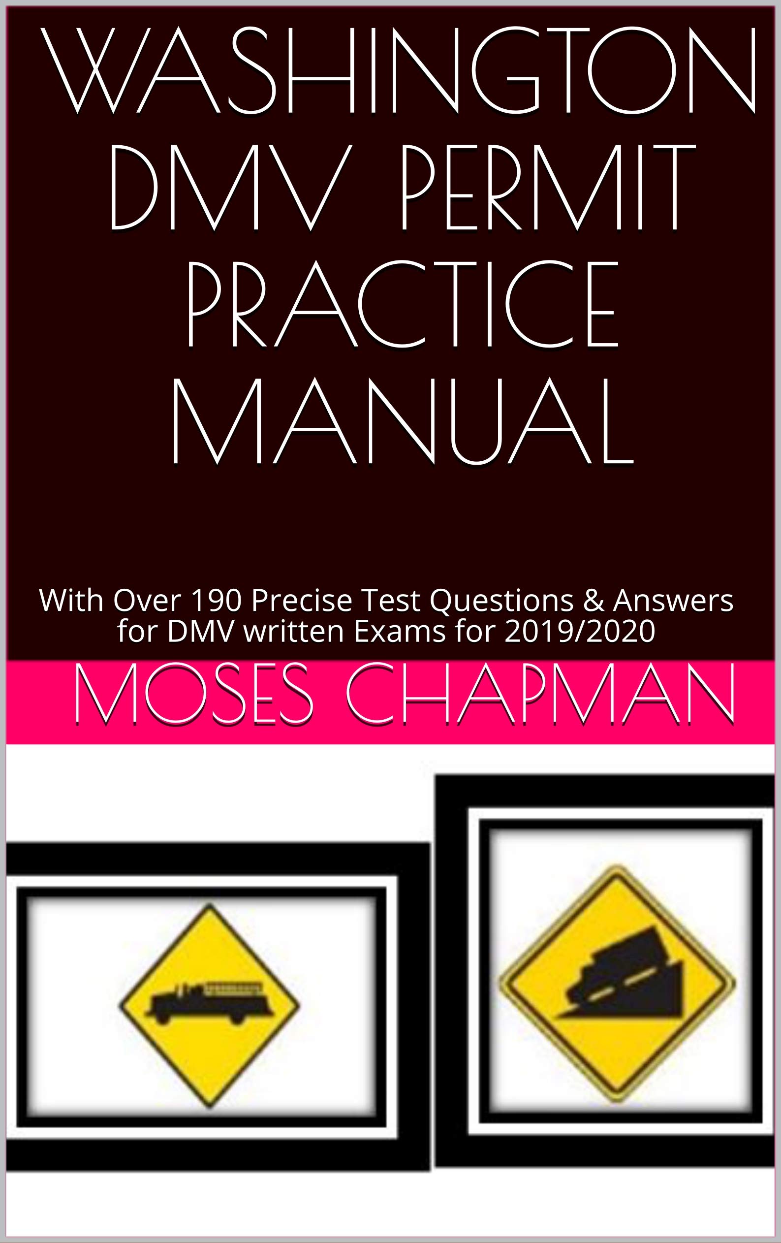 WASHINGTON DMV PERMIT PRACTICE MANUAL: With Over 190 Precise Test ...