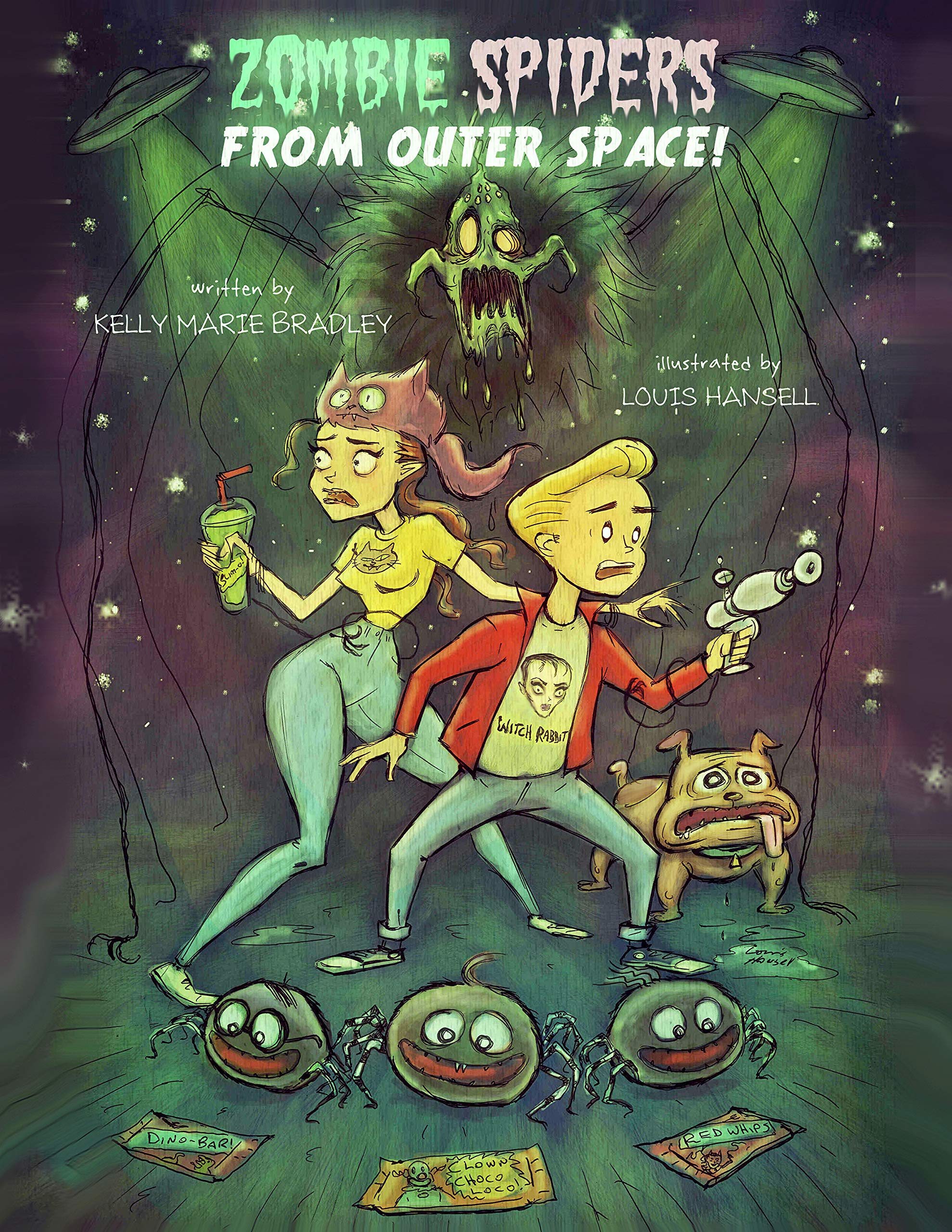 Zombie Spiders From Outer Space! by Kelly Marie Bradley | Goodreads
