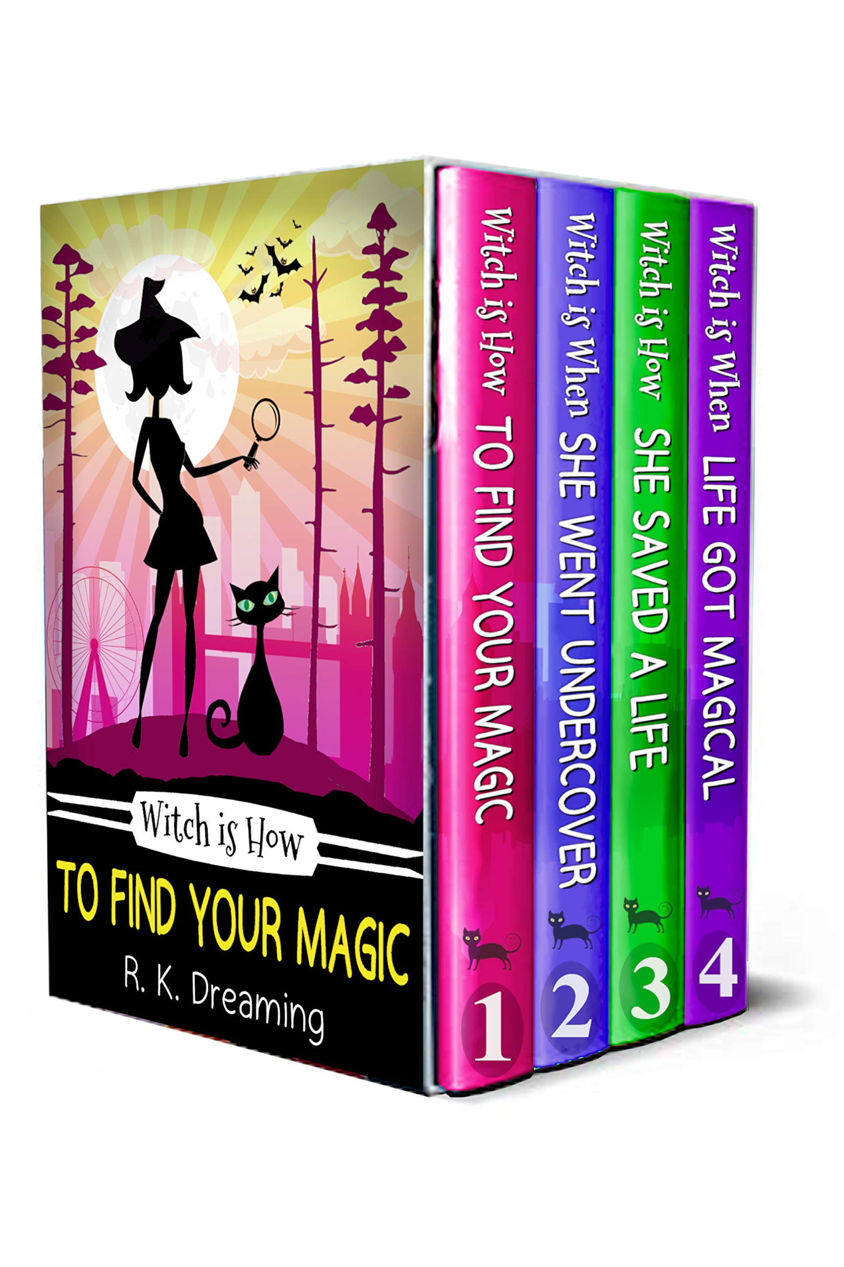 A Witch Detective Cozy Mystery Series Boxset: Books 1-4 by R.K ...