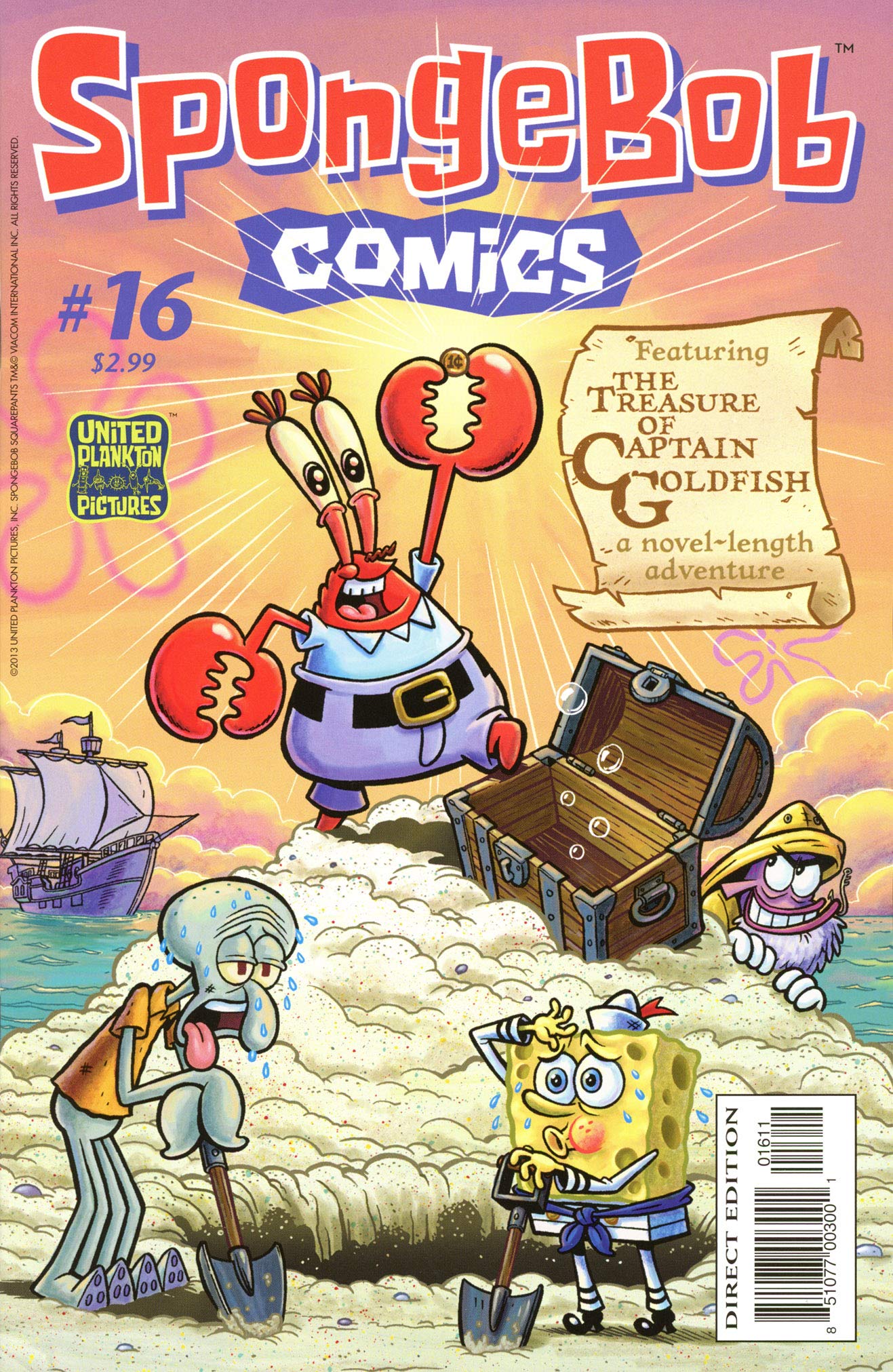 Spongebob: Vol 4 Funny Advanture Cartoon SpongeBob SquarePants Comics ...