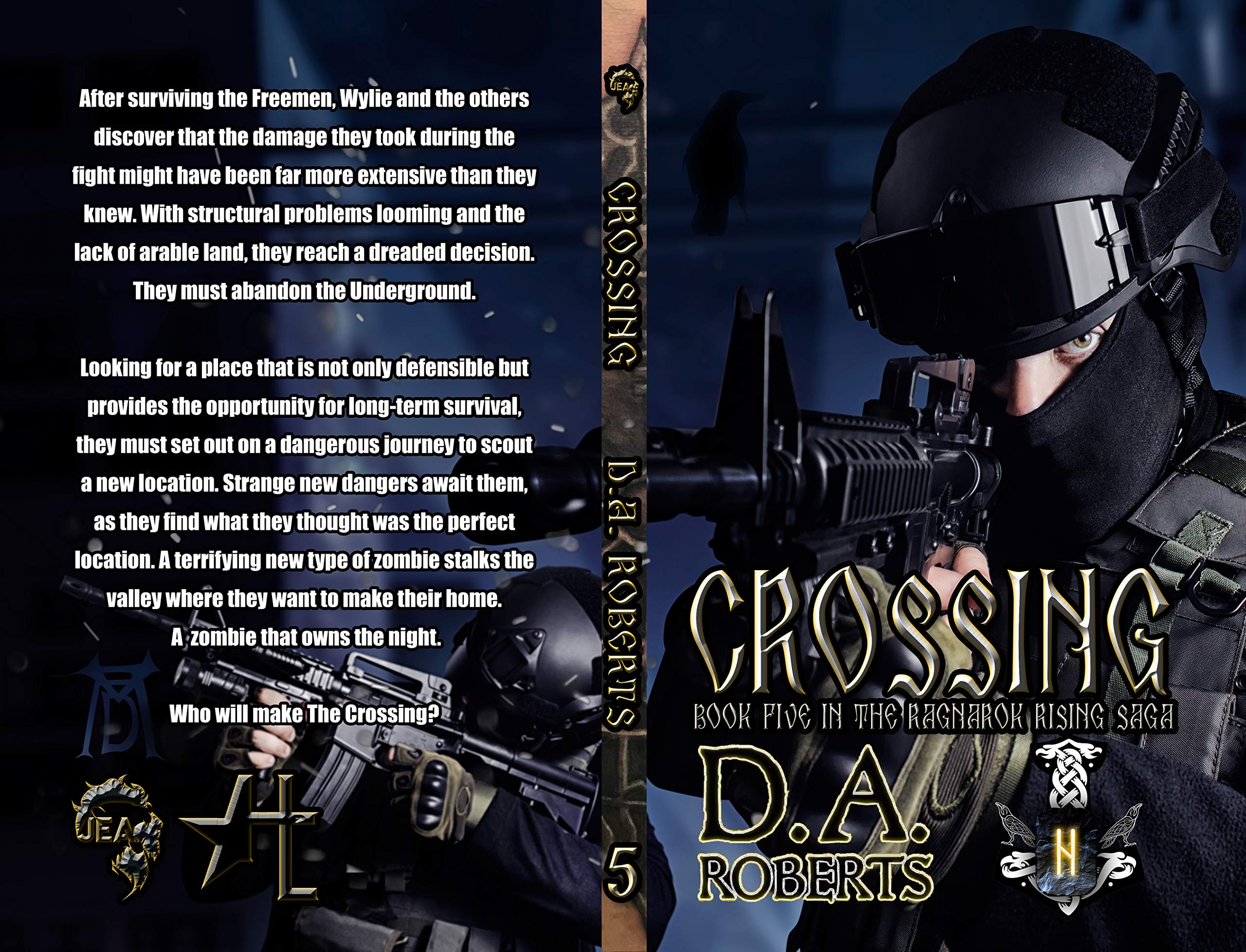 Crossing: Book Five of the Ragnarok Rising Saga by D.A. Roberts | Goodreads
