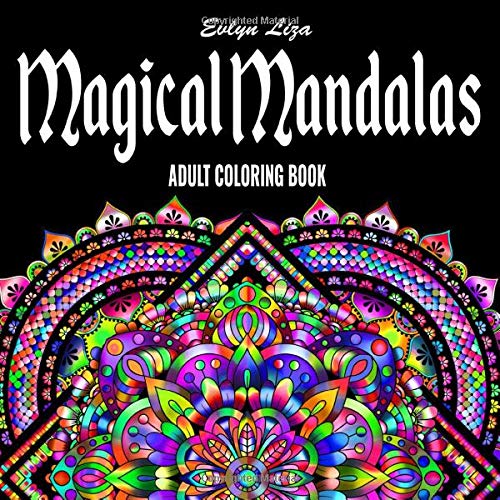 Adult Coloring Book | Magical Mandalas: Adult Coloring Book Stress ...