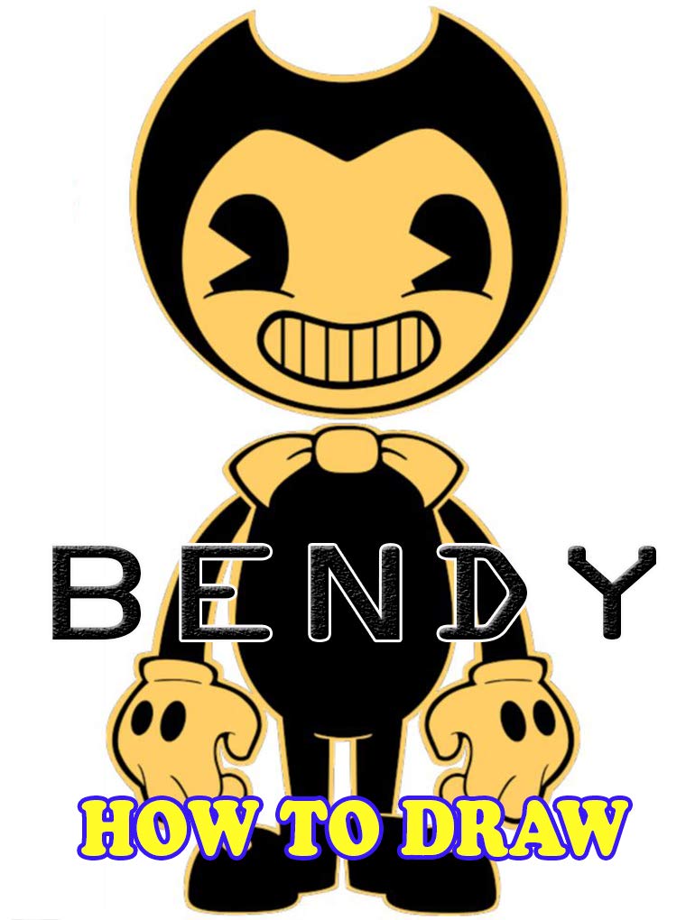 How to Draw Bendy in the Machine - Drawing Tutorials - Draw Anything ...