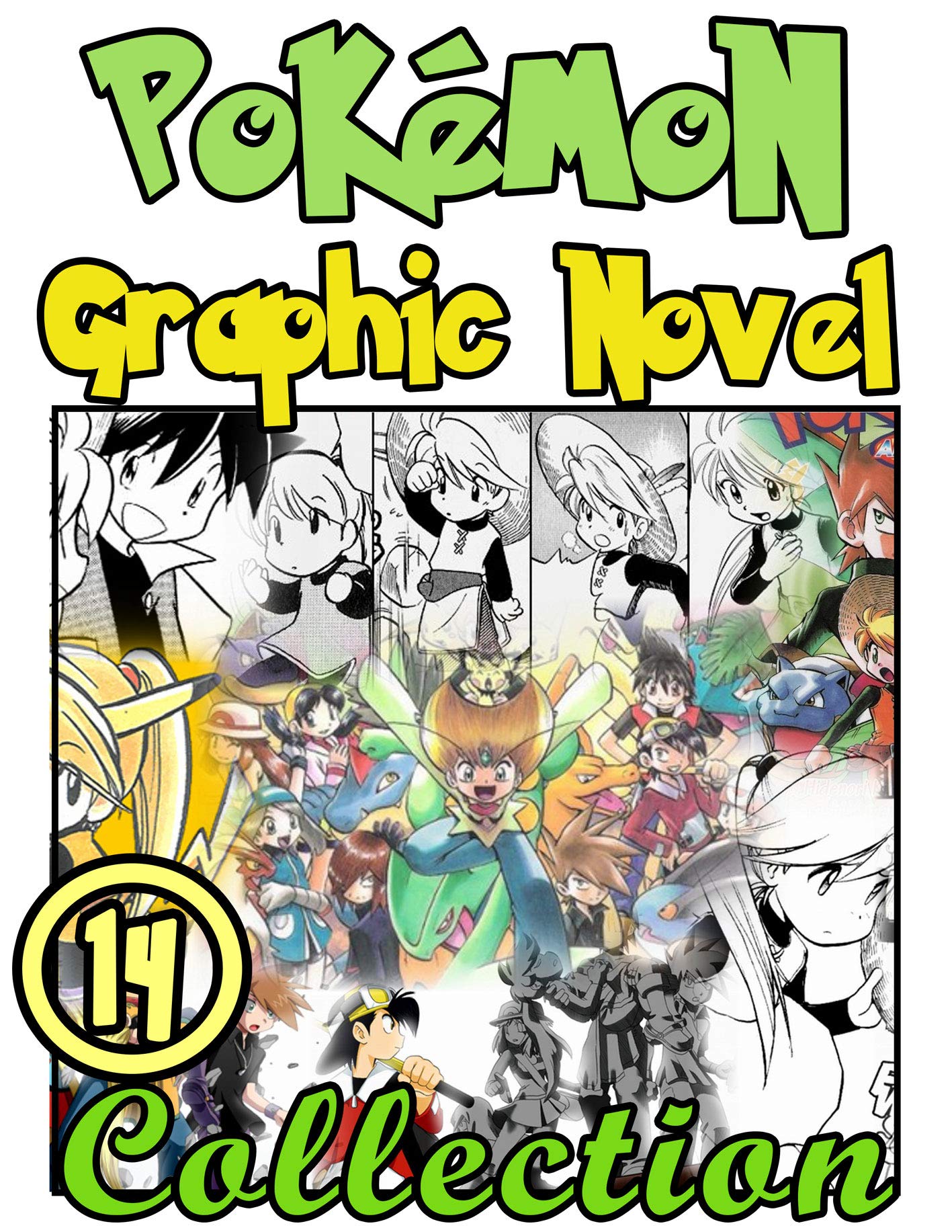Poke Graphic Novel: Vol 14 - Comic Manga Pokemon Collection For Young ...